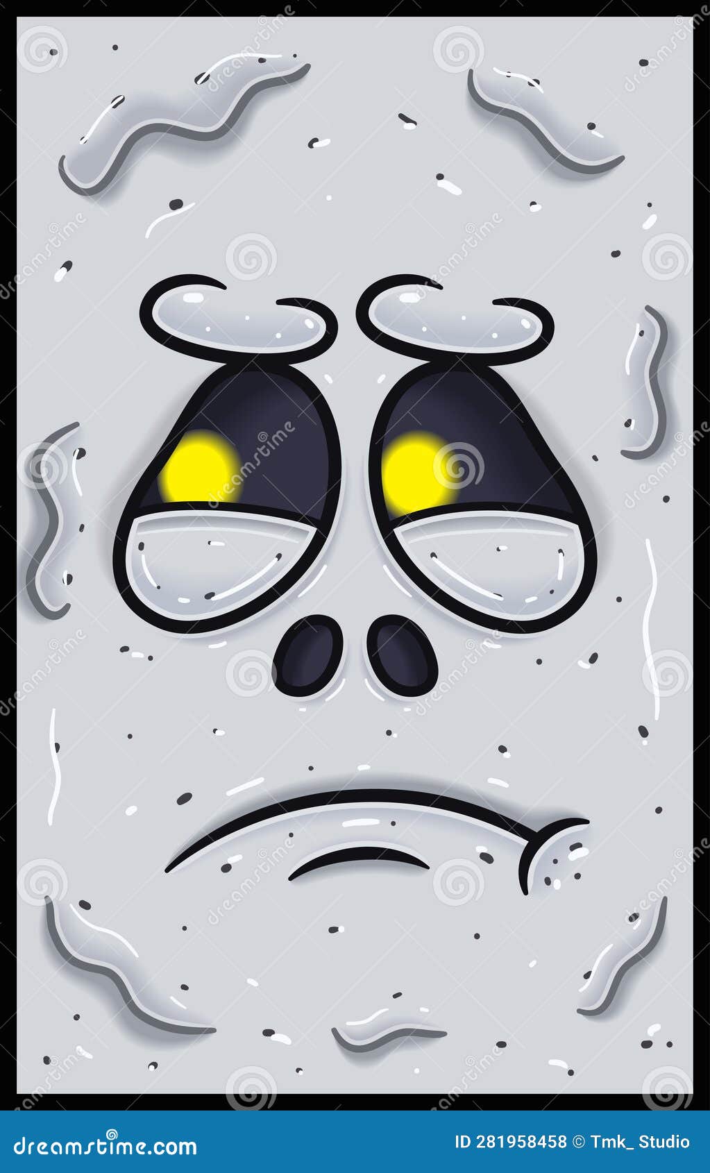 Scared Expression Wallpaper