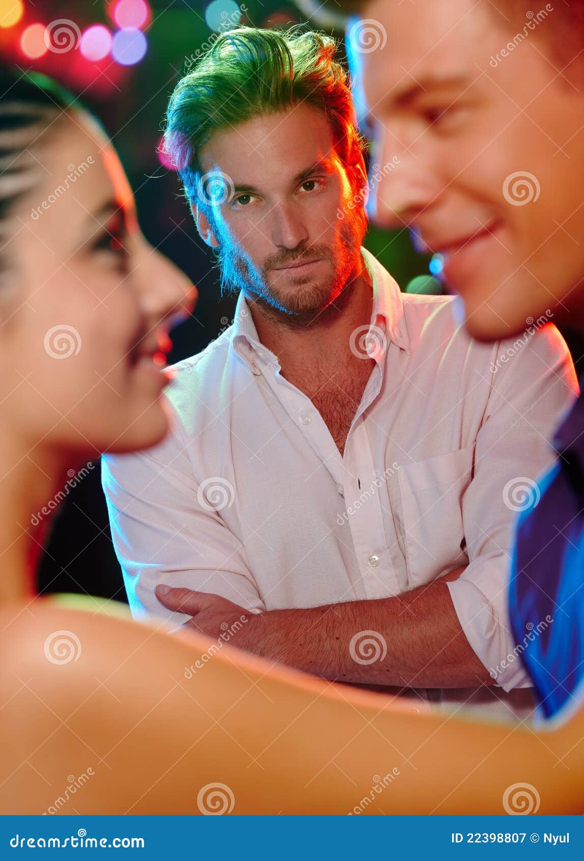 Evil Dancing Clown, On White, Concept Halloween And Car Royalty-Free ...