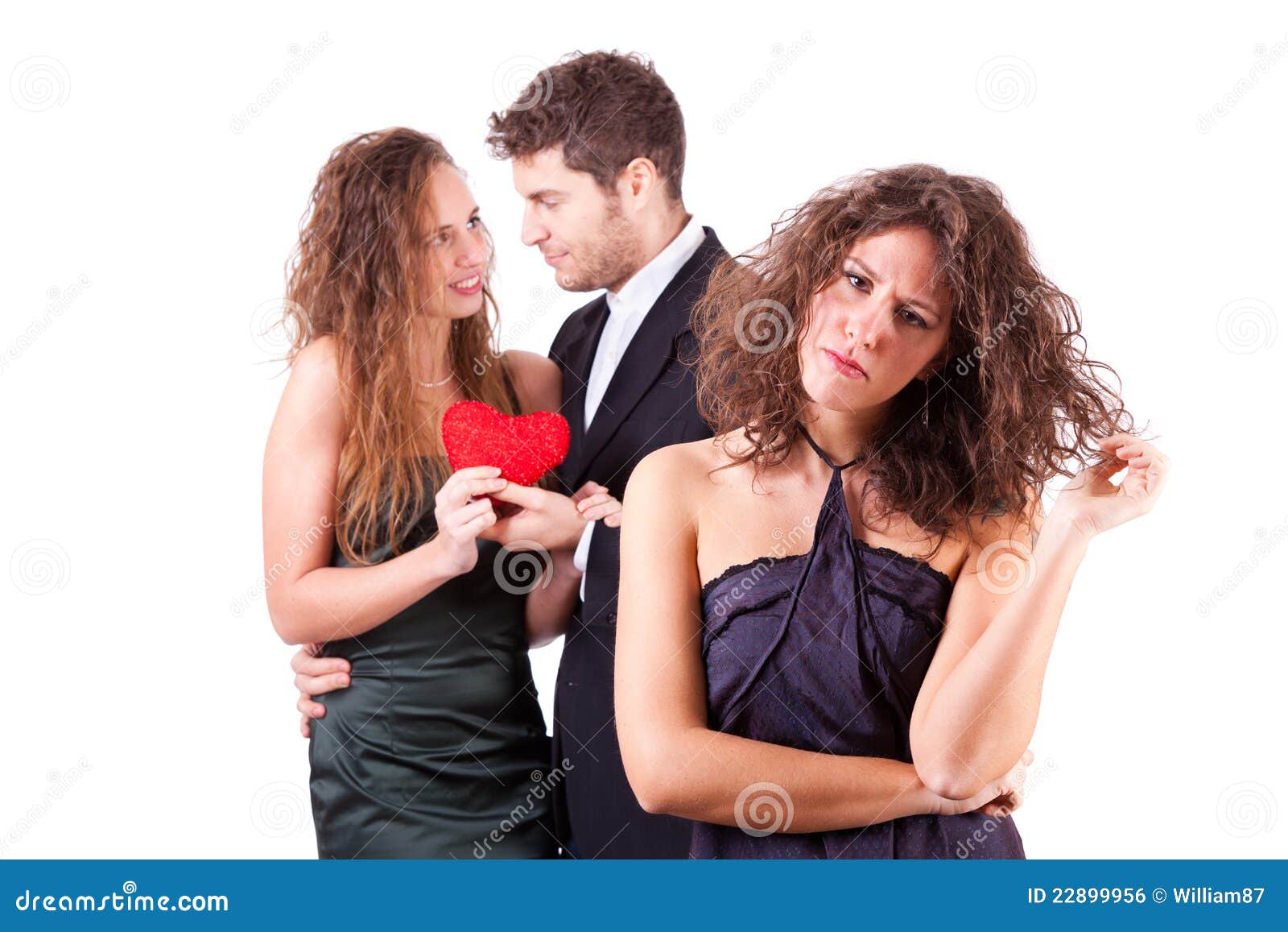 Jealous Woman stock photo. Image of male, life, female - 22899956