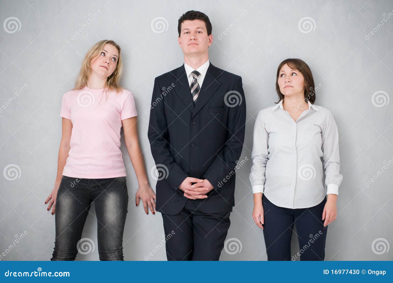 Jealousy stock photo. Image of jealousy, studio, woman - 16977430