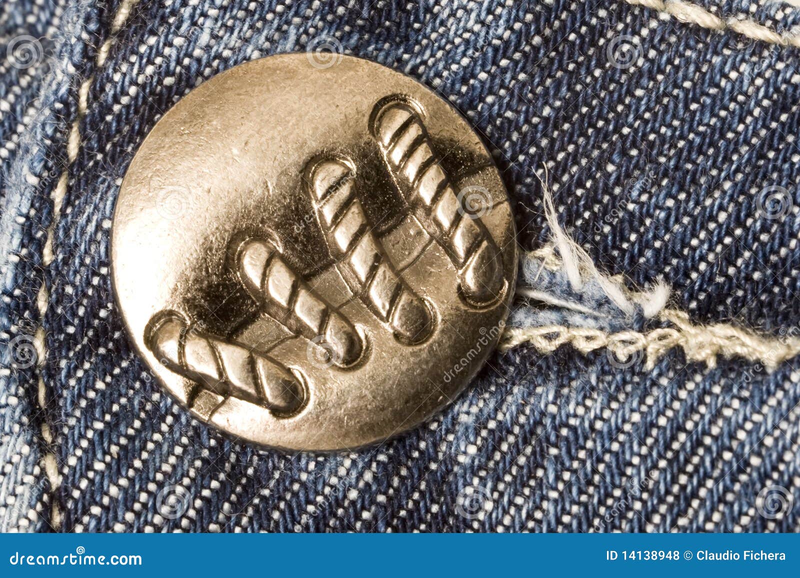 A jean button stock photo. Image of effect, zipper, weathered - 14138948