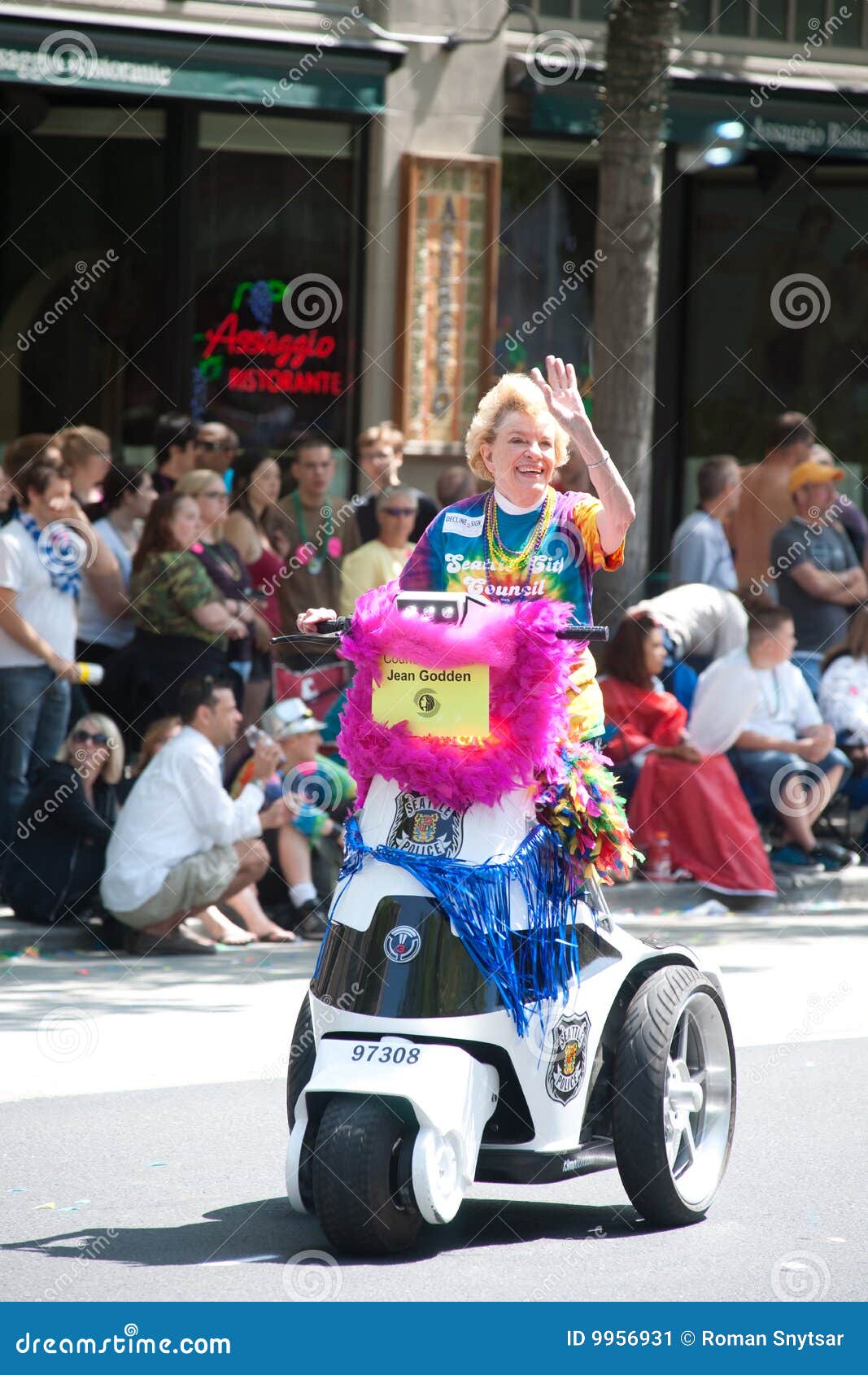 Jean Godden At Seattle Gay Pride Parade Editorial Photo - Image of ...