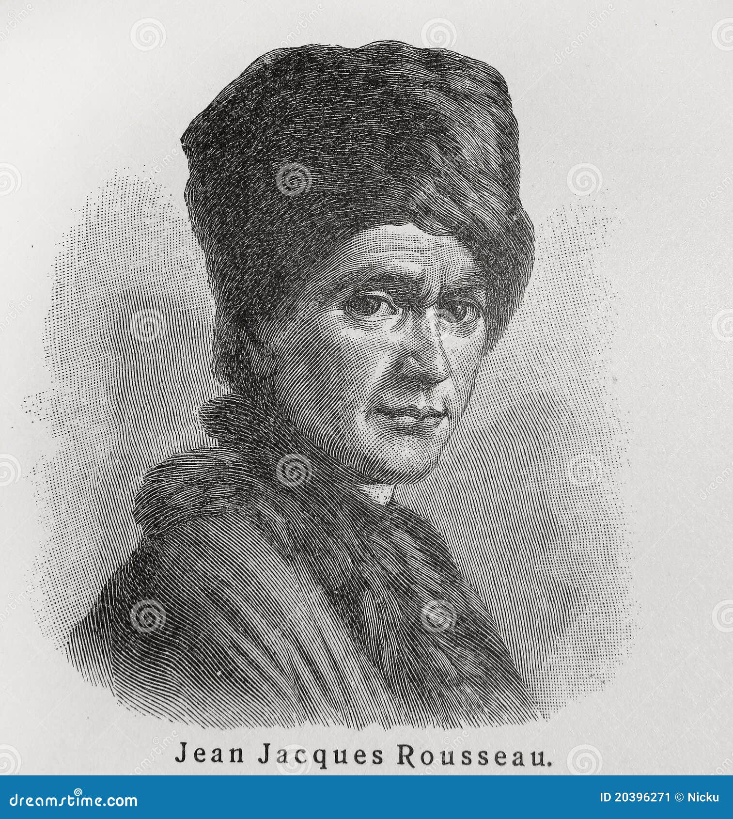 Jean Jacques Rousseau editorial photo. Image of composer - 20396271