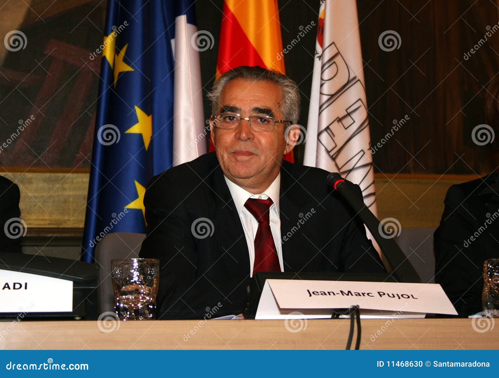 Jean-Marc Pujol, Scelto Oggi Sindaco Di Perpignano Immagine Editoriale ...