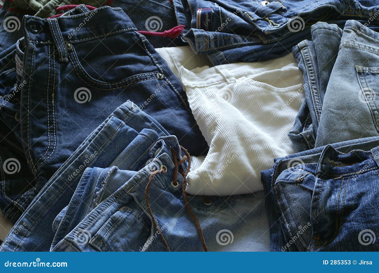 Jeans stock image. Image of dress, jeans, mode, fashion - 285353