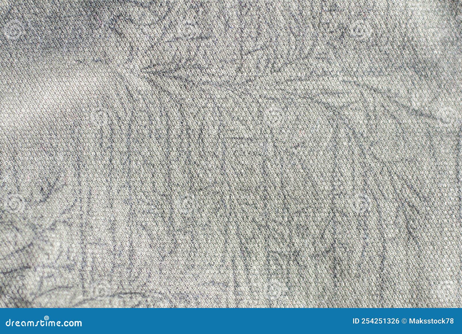 Jeans Close Up Background. Denim Stitching. Stock Photo - Image of ...