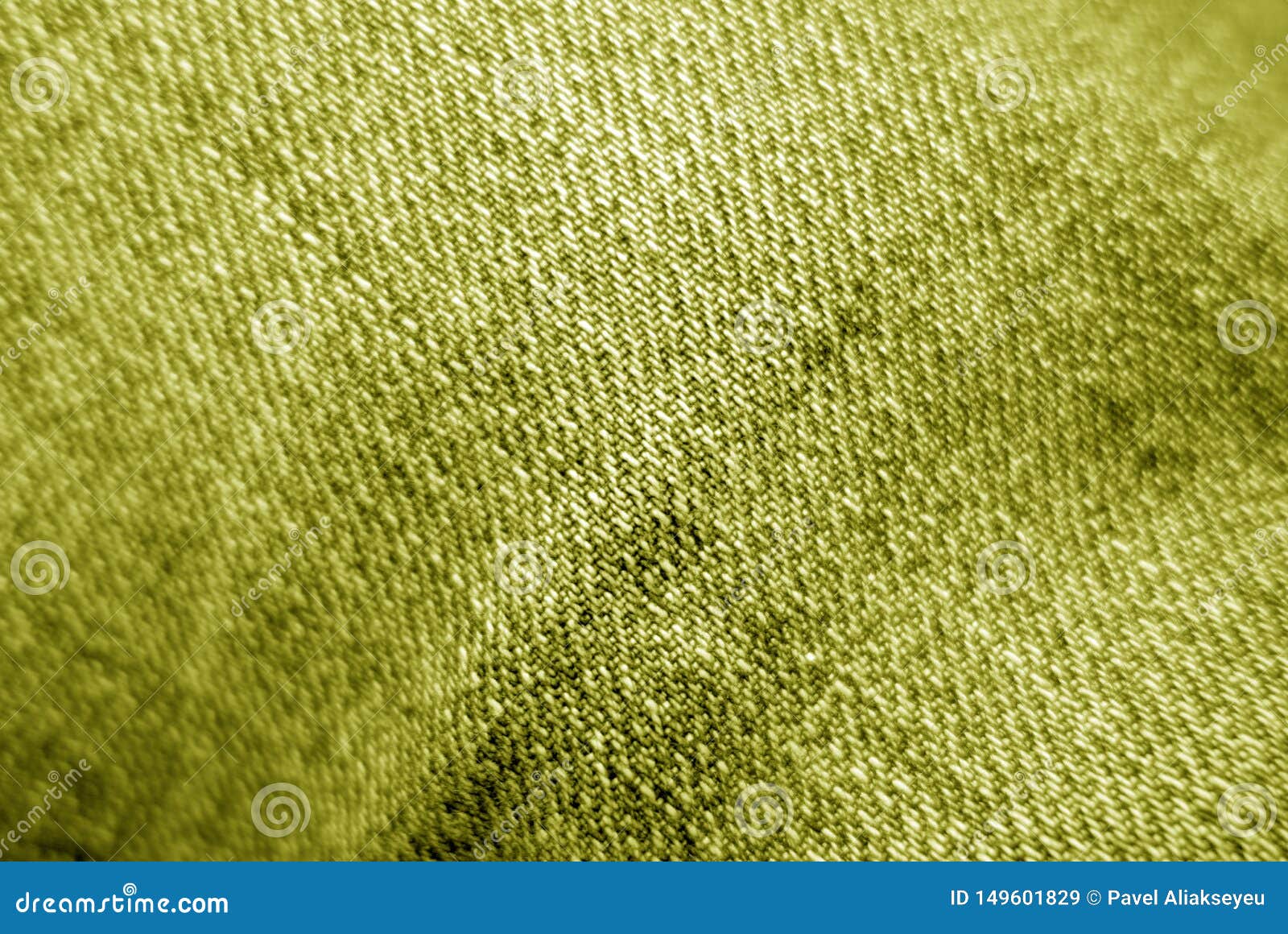 Jeans Cloth Pattern in Yellow Color with Blur Effect Stock Image ...