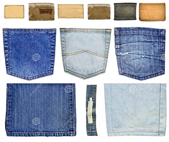 Jeans collection stock image. Image of denim, blue, closeup - 22881553