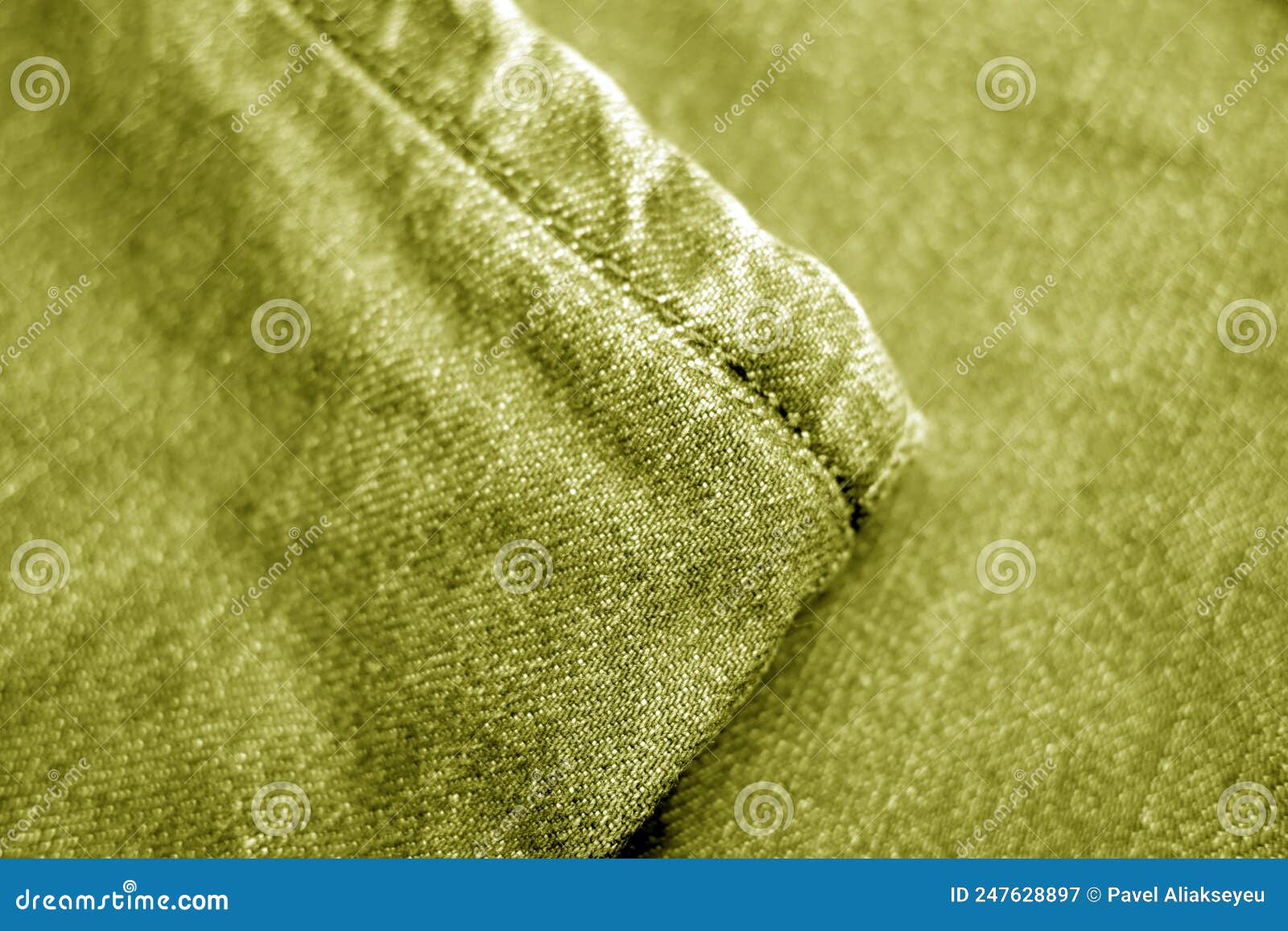 Jeans Denim Texture with Blur Effect in Yellow Tone Stock Image - Image ...