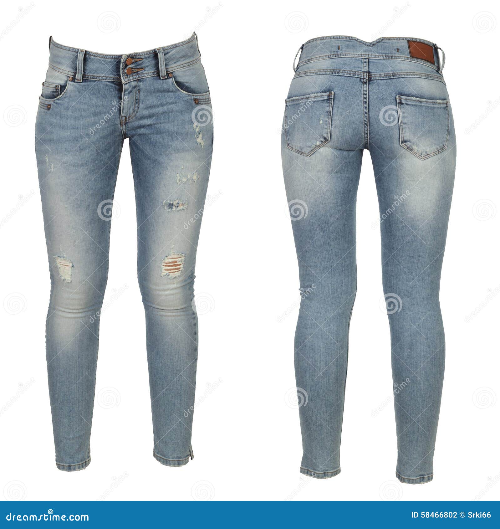 Jeans stock photo. Image of casual, back, design, white - 58466802