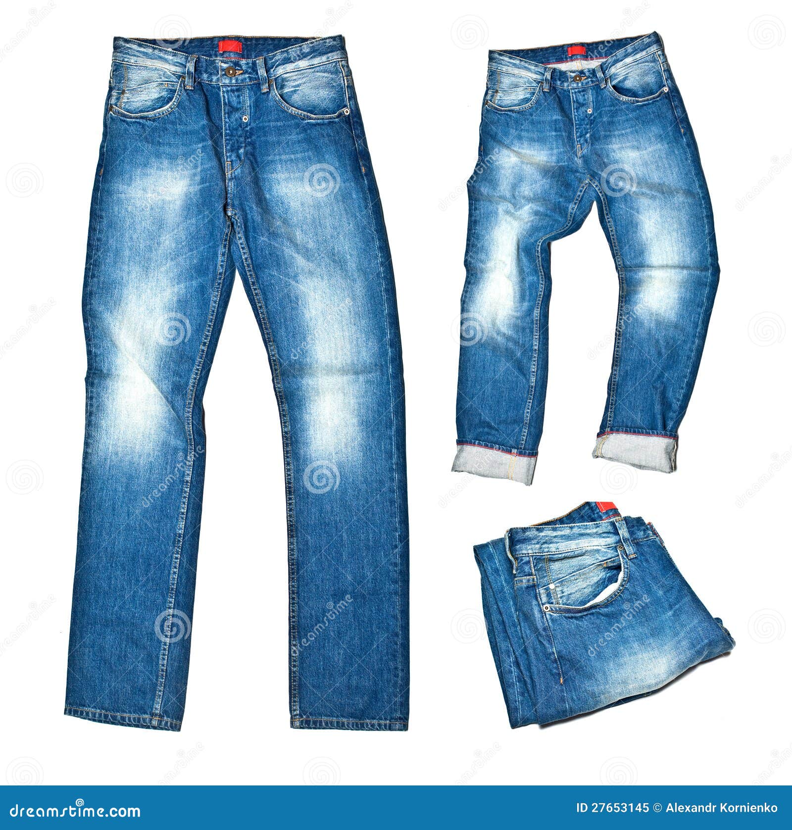 Jeans isolated stock image. Image of jeans, clothing - 27653145