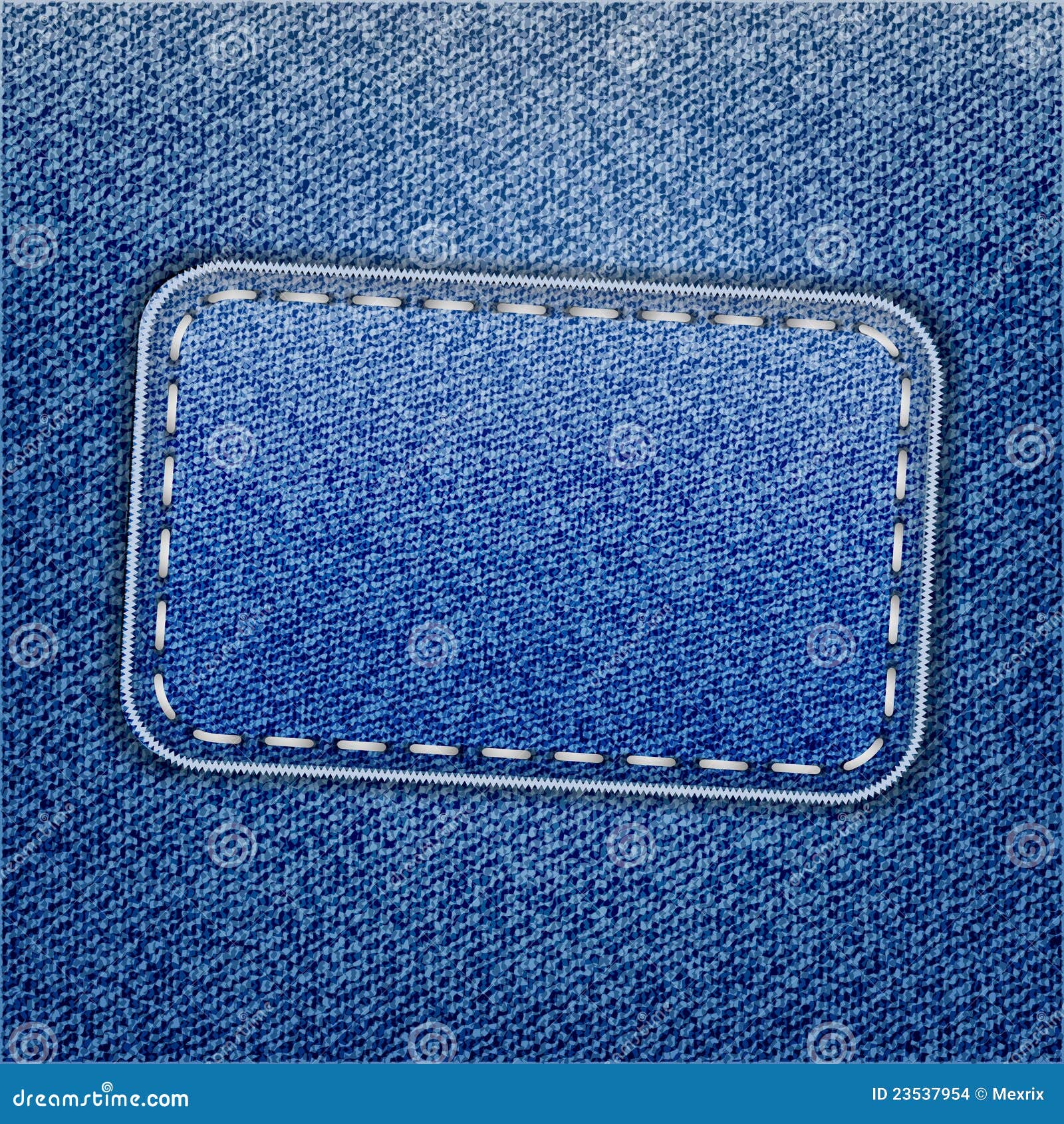 Jeans label stock vector. Illustration of cloth, backdrop - 23537954