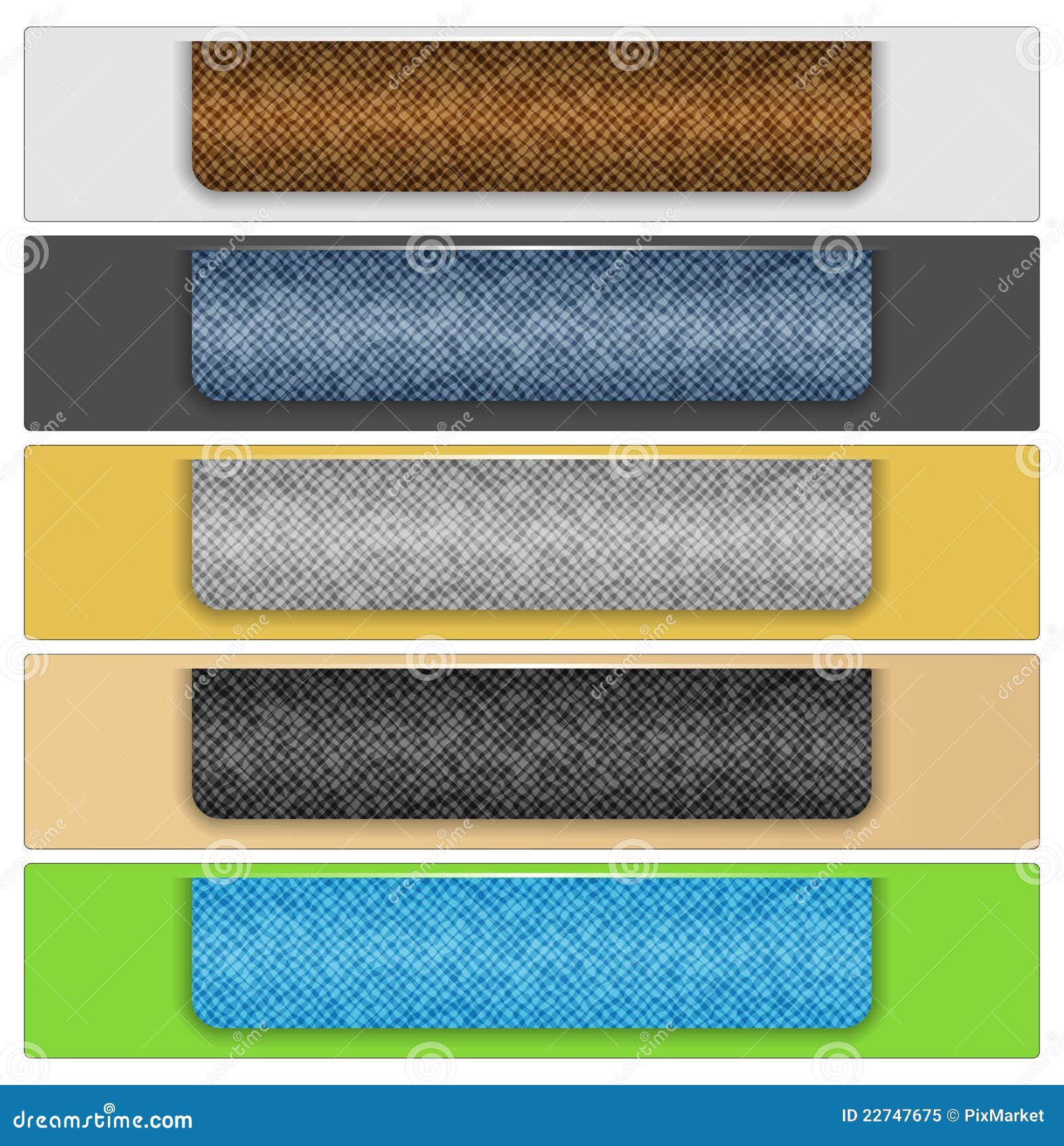 Jeans ribbons stock vector. Illustration of paper, choice - 22747675