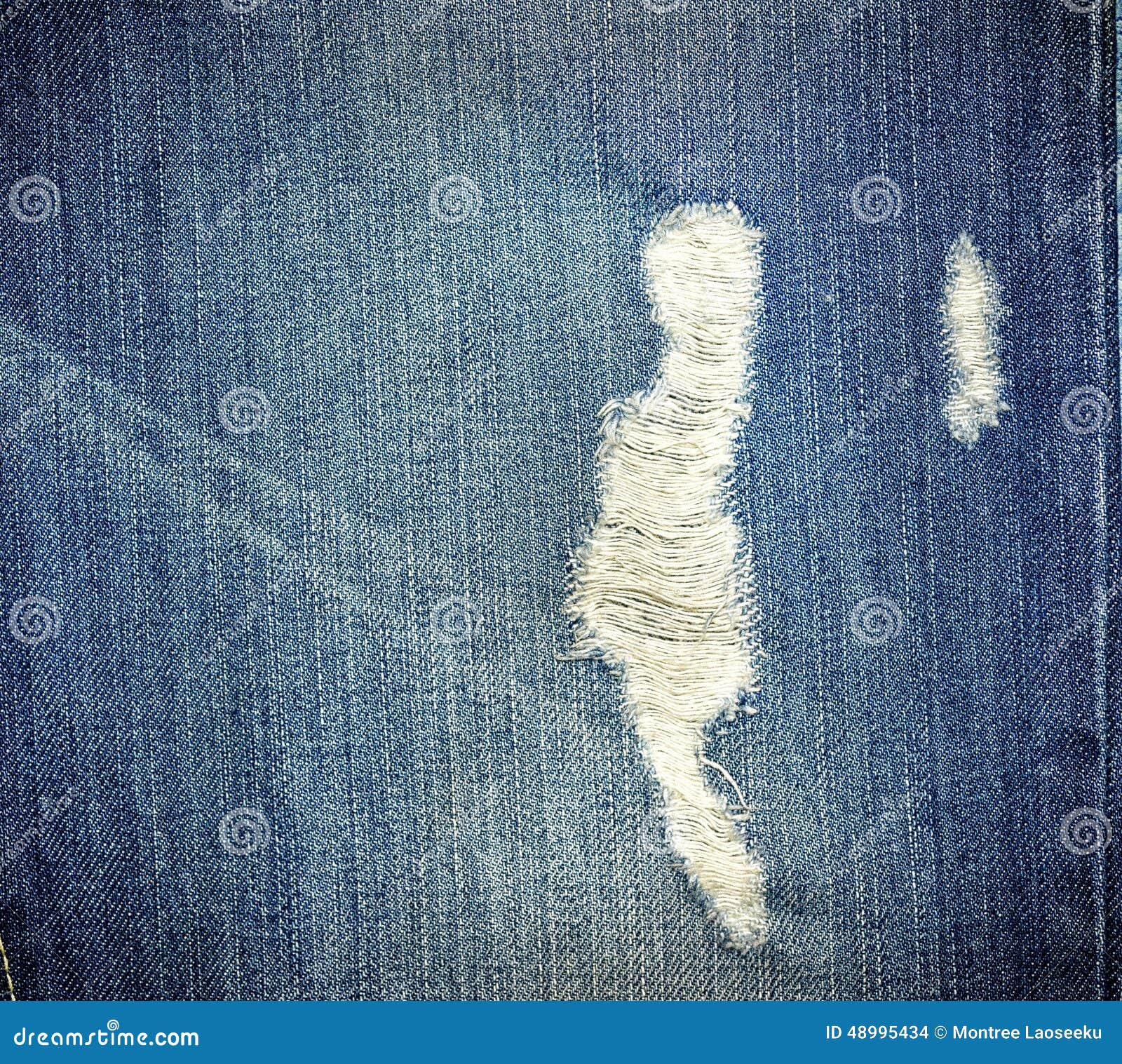 Jeans tear stock photo. Image of pants, cloth, clothes - 48995434