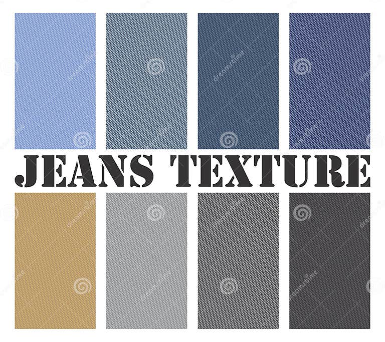 Jeans Texture Seamless Vector Stock Vector - Illustration of element ...