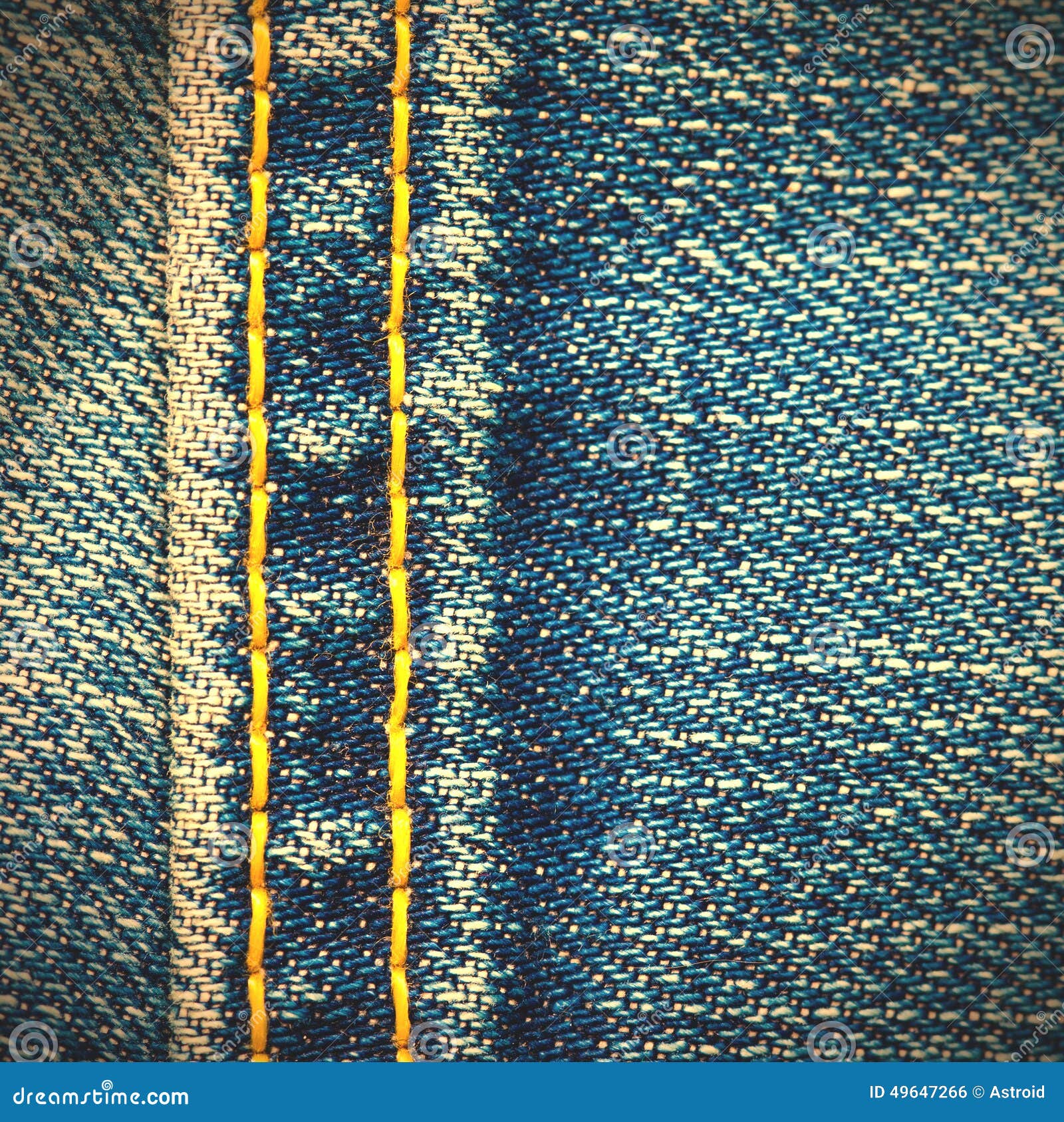 Jeans texture with seams stock photo. Image of woven - 49647266