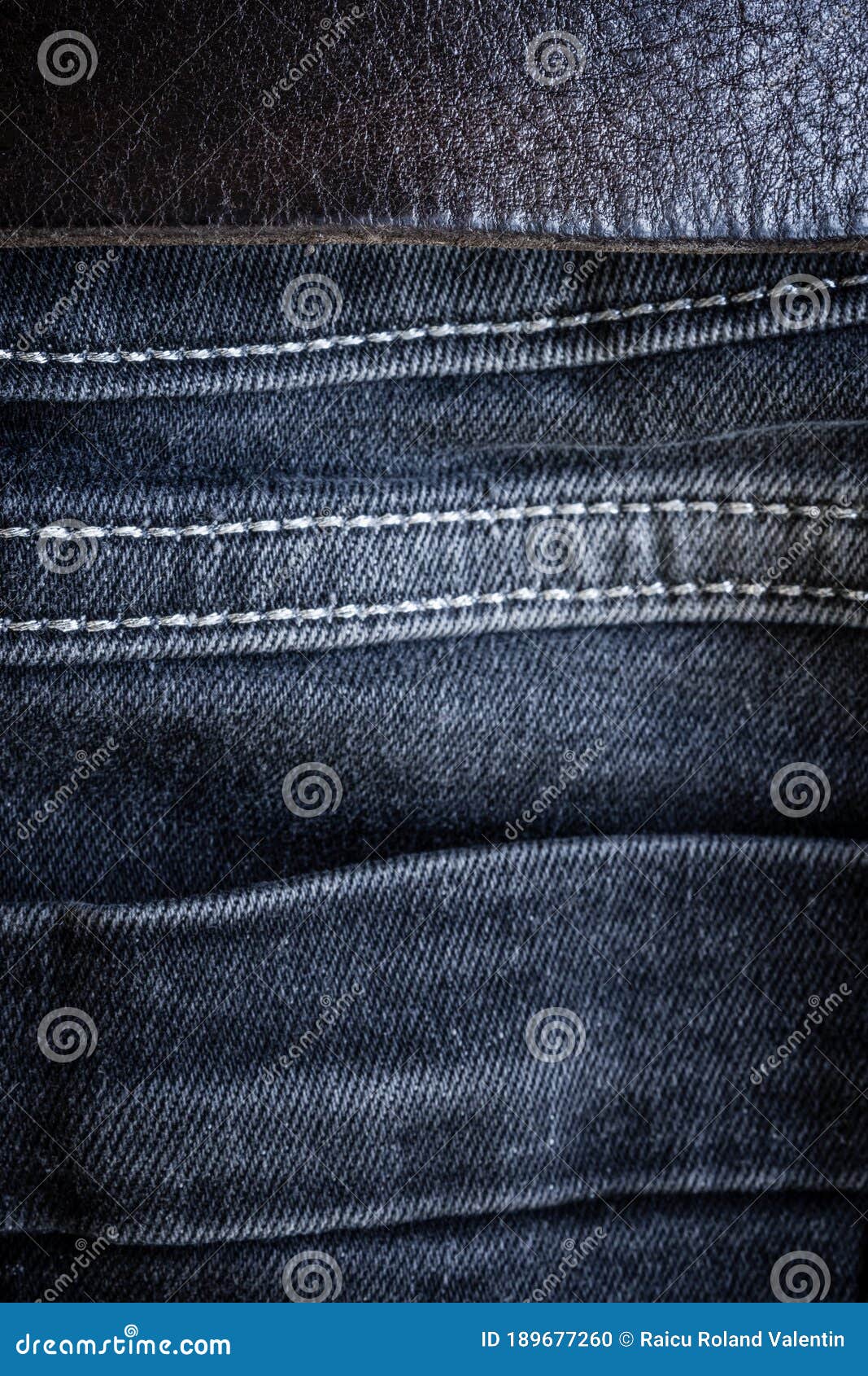 Jeans Texture with Leather Belt Stock Photo - Image of fabric, clothing ...
