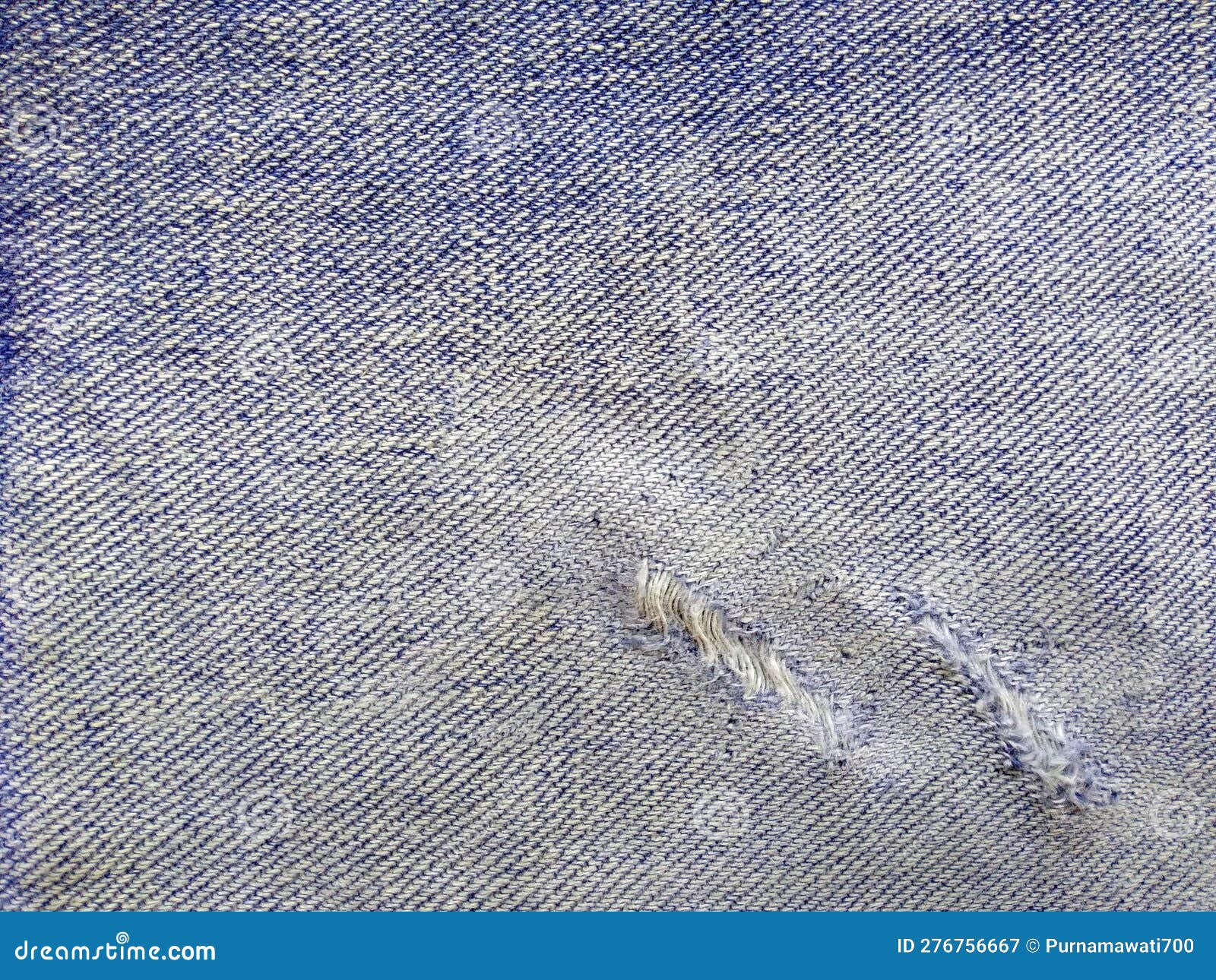 Jeans Torn Denim Texture. Ripped Destroyed Jeans Background Stock Image ...