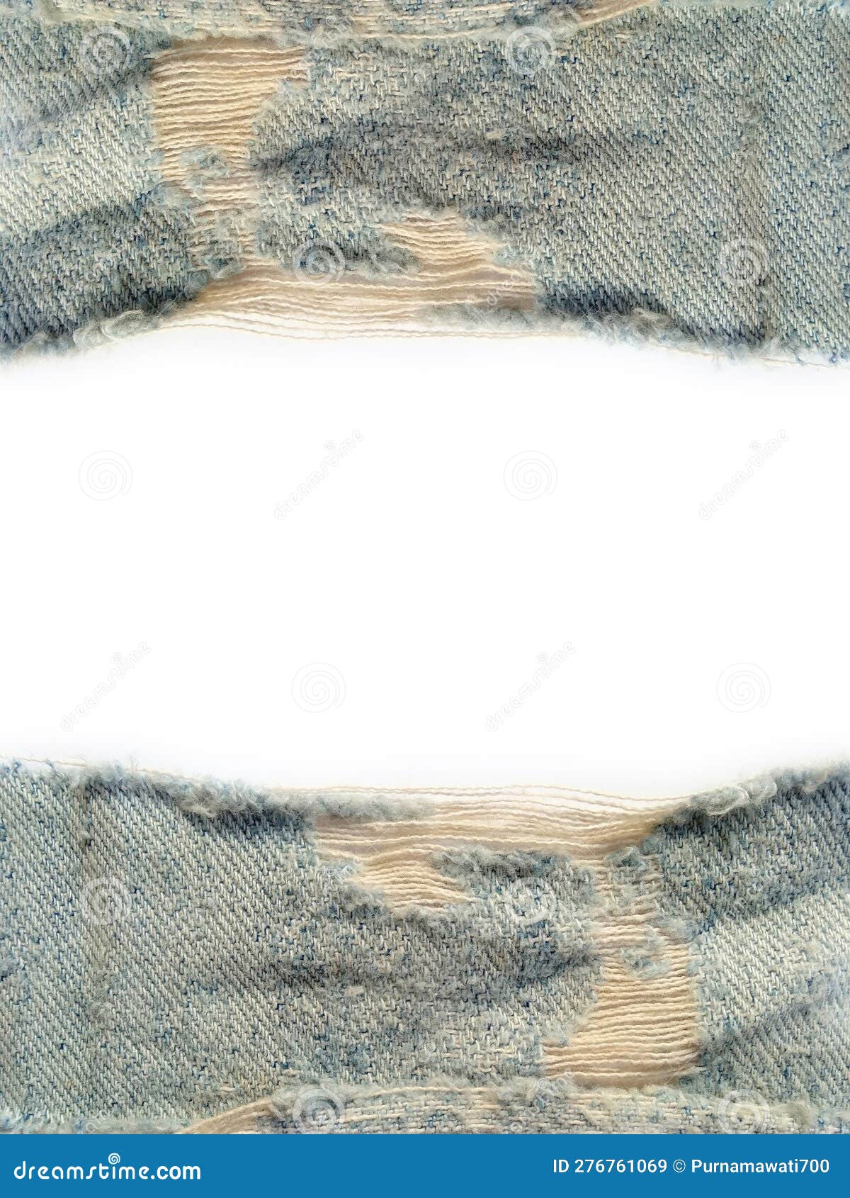 Jeans Torn Denim Texture. Ripped Destroyed Jeans Background Stock Image ...