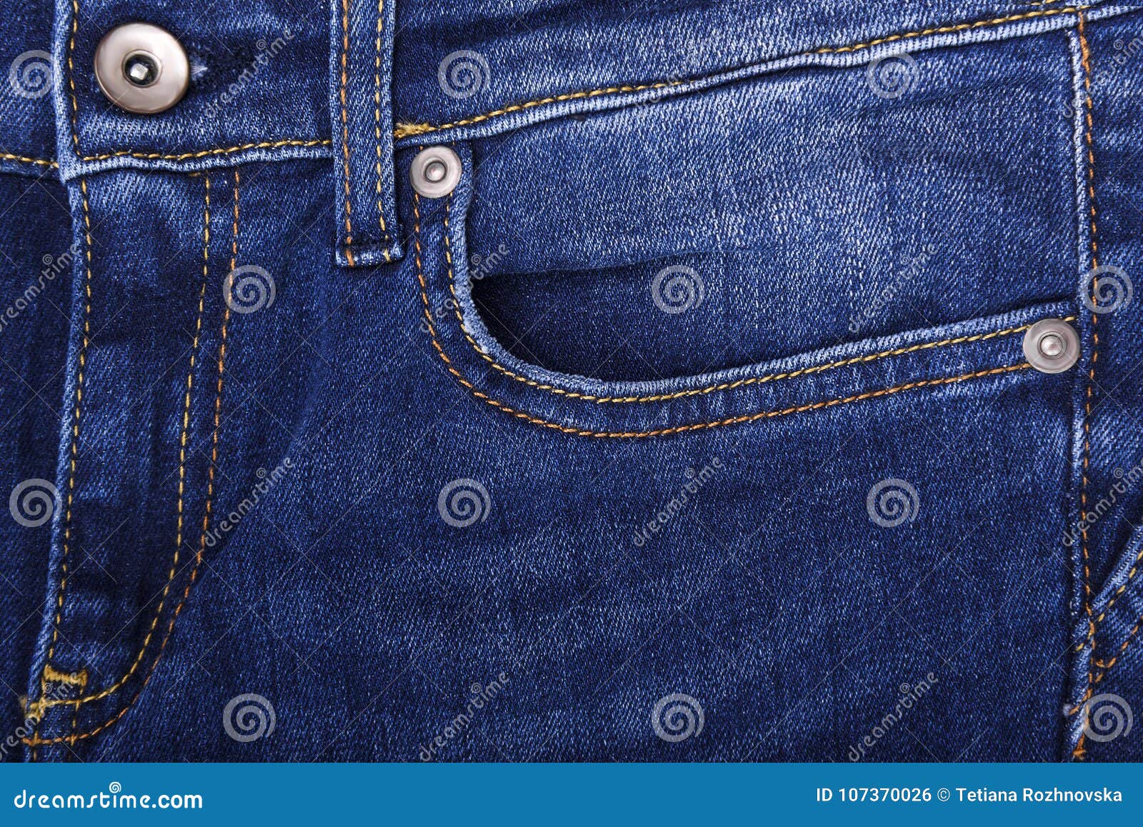 Jeans Upper Part of the Pocket. Stock Photo - Image of denim, casual ...