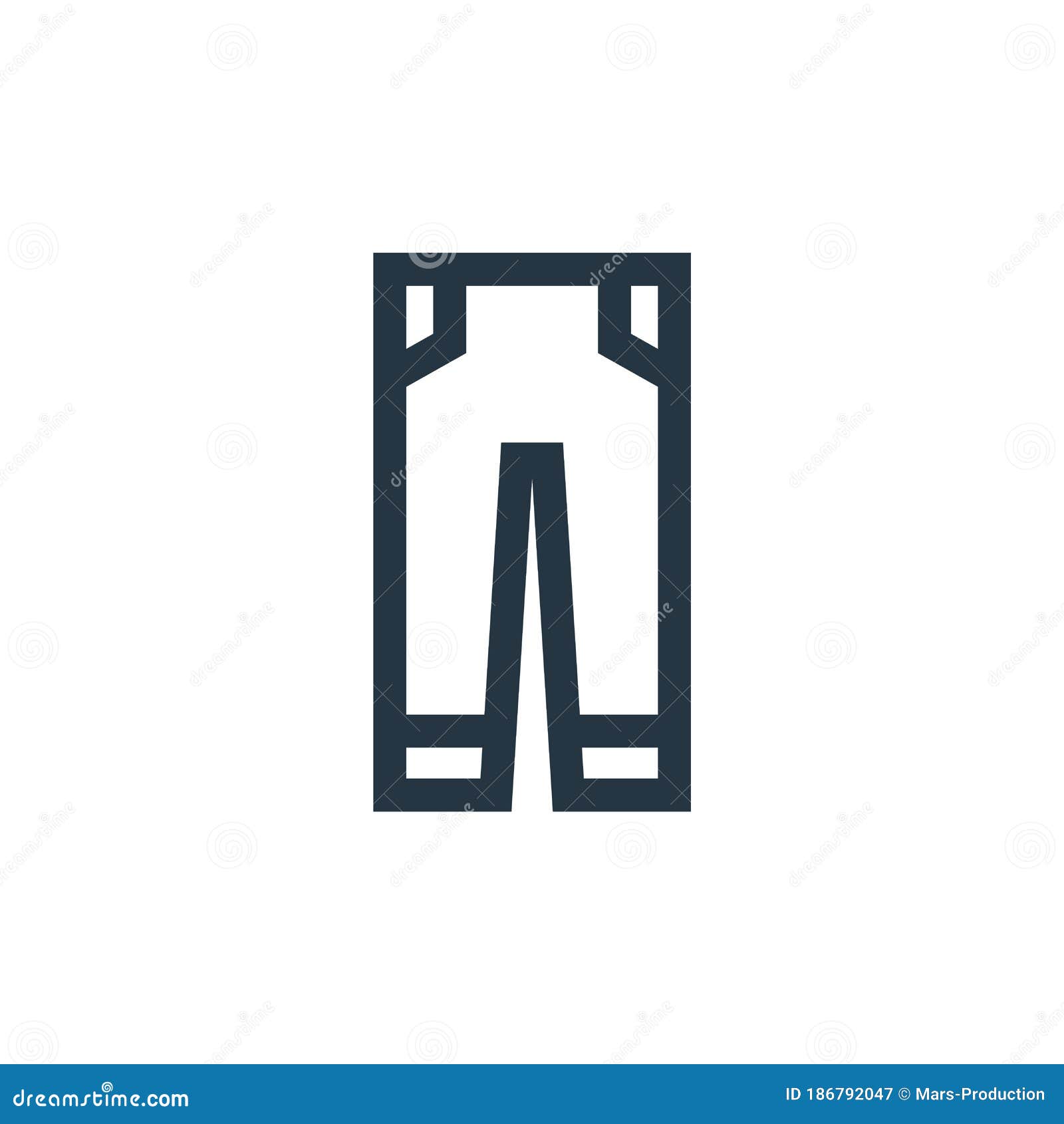 Jeans Vector Icon. Jeans Editable Stroke. Jeans Linear Symbol for Use ...