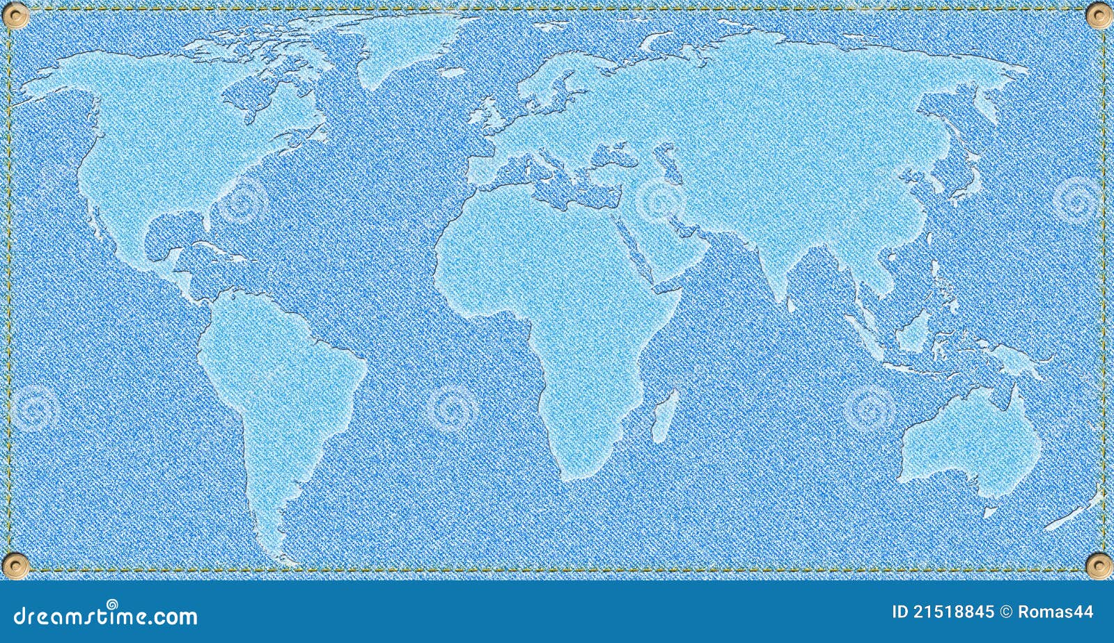 Jeans world map stock image. Image of industry, garment - 21518845