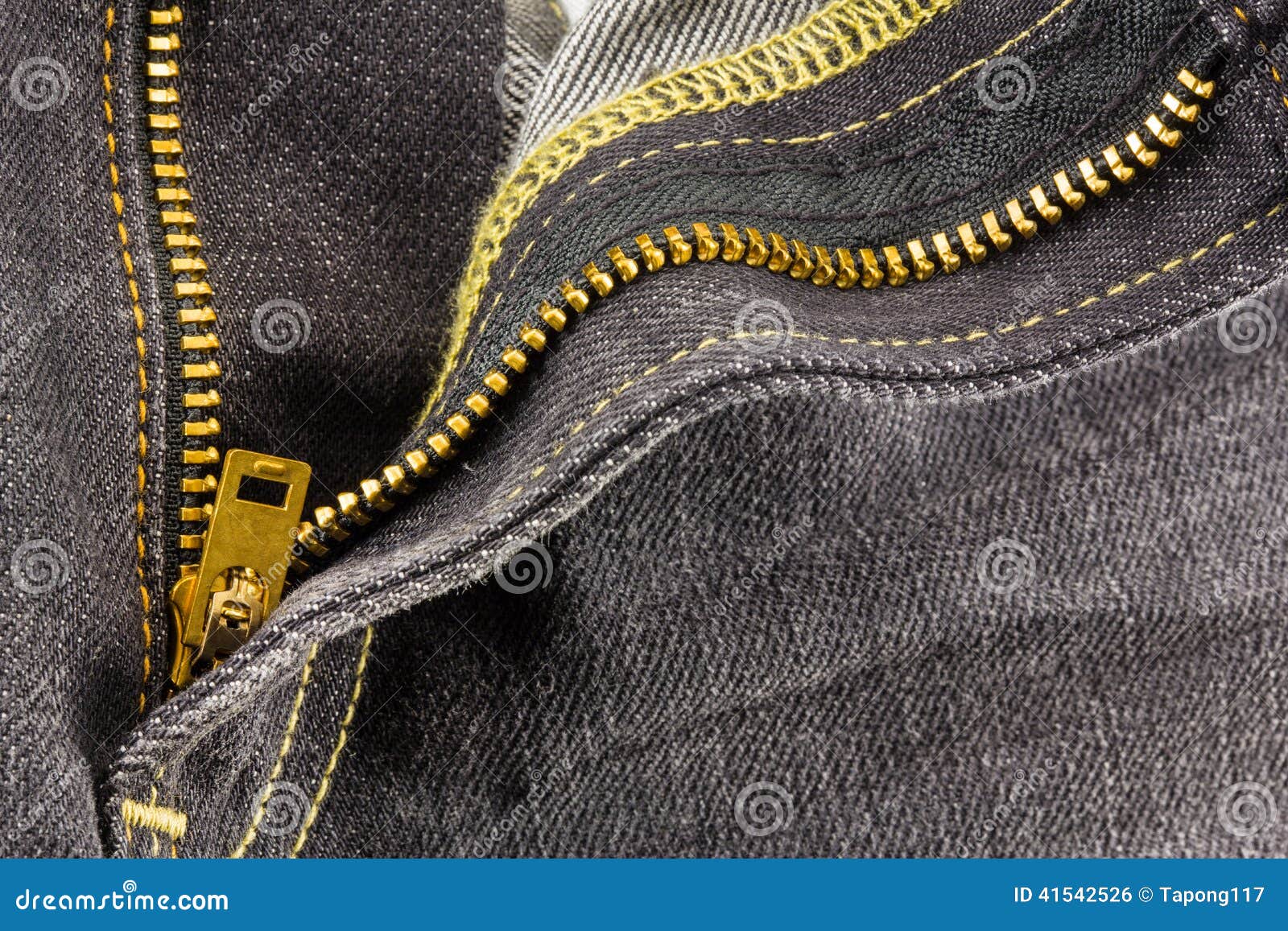 Jeans zipper stock photo. Image of macro, closure, jeans - 41542526