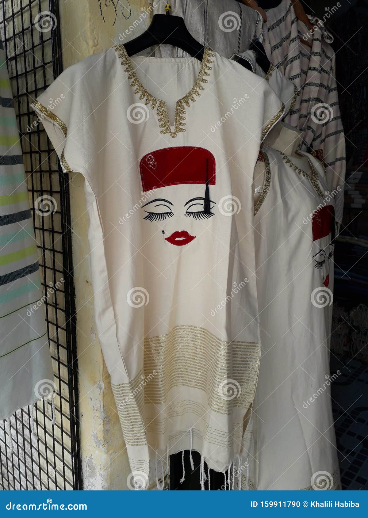 Jebba Tunisienne stock photo. Image of tunisienne, jillaba - 159911790