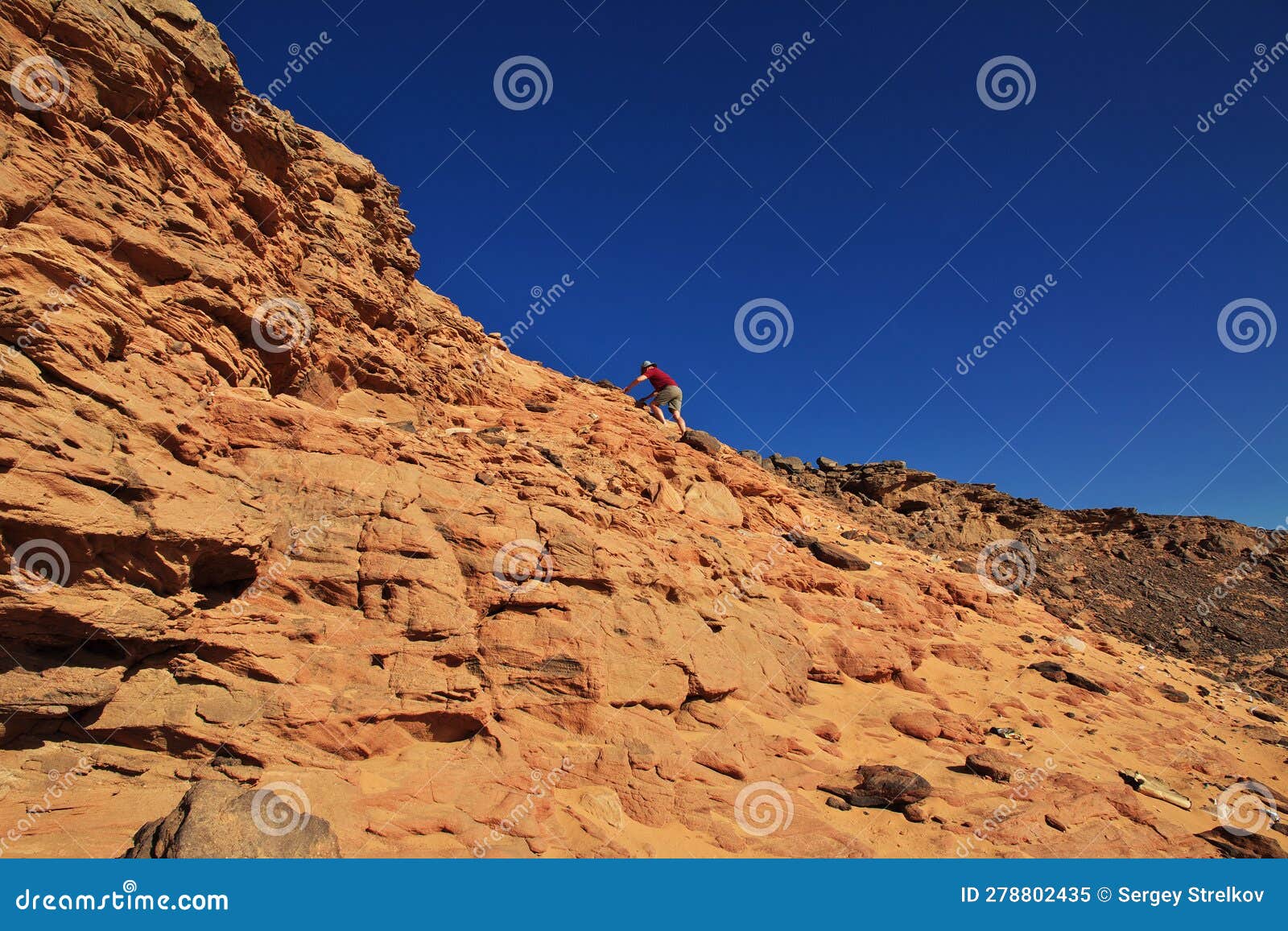 Jebel Barkal is Sacred Mountain in Sudan, Africa Stock Image - Image of ...