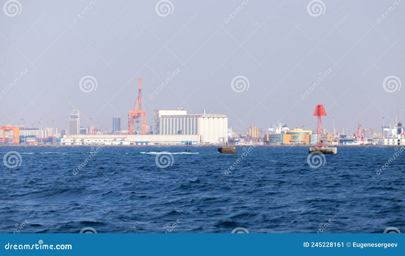 Jeddah Port, Saudi Arabia Seaside View Stock Image - Image of ...
