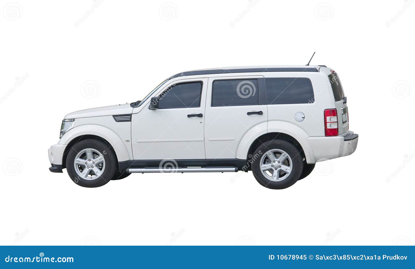Jeep blanco del regate imagen de archivo. Imagen de costoso - 10678945