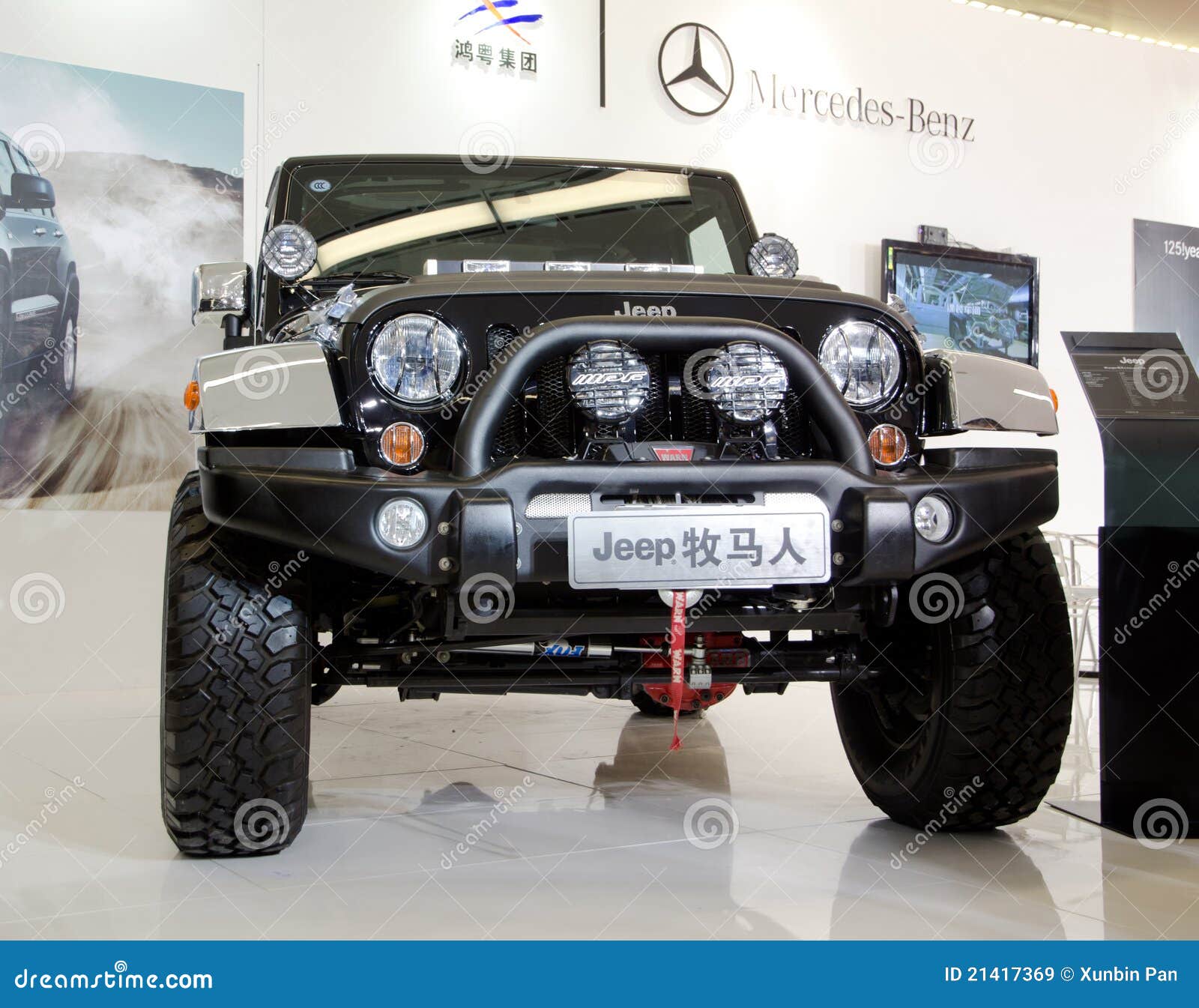 Jeep car on display editorial stock image. Image of expensive - 21417369