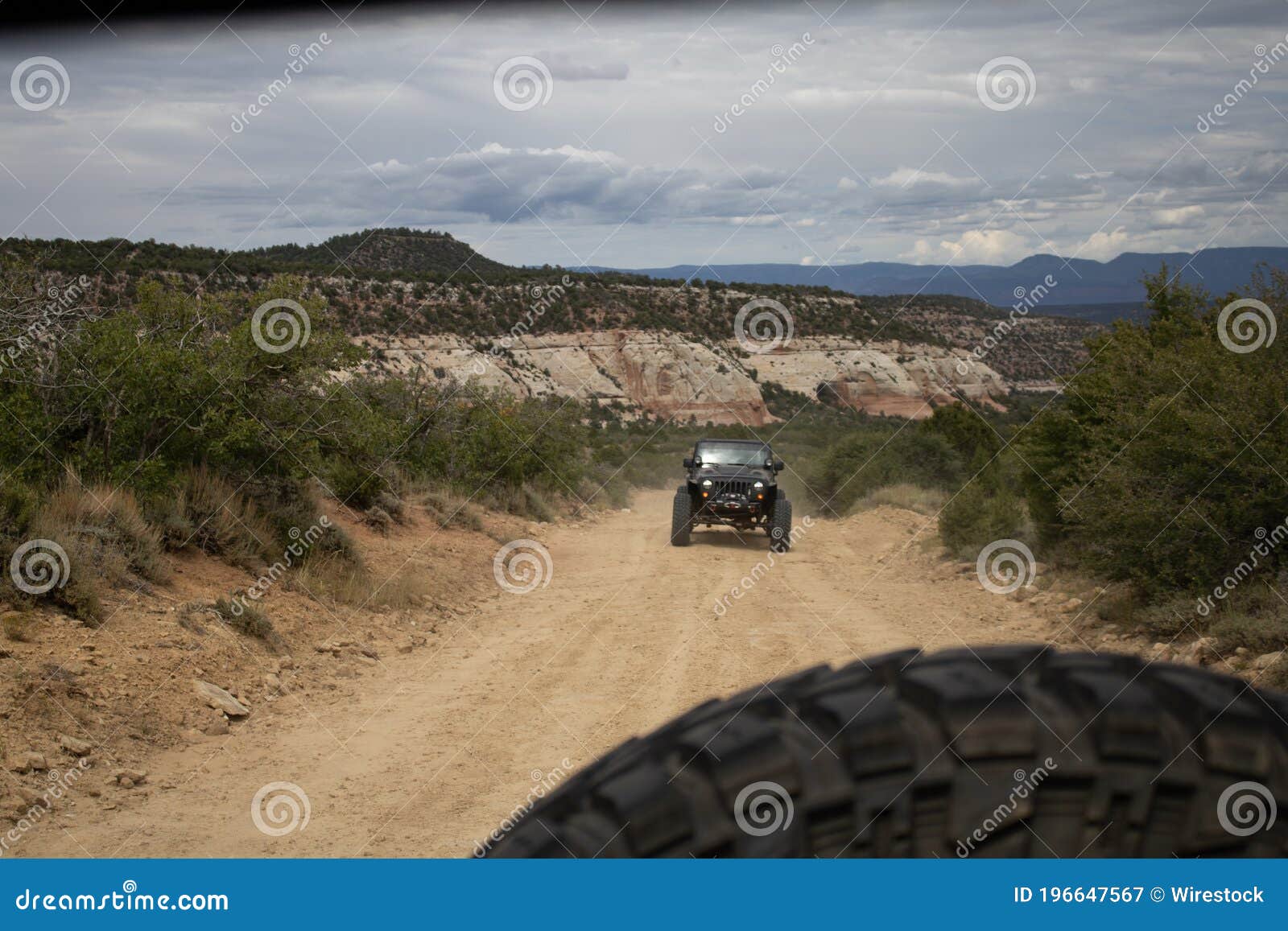 Driving On Jeeps On The Desert Editorial Photo | CartoonDealer.com ...