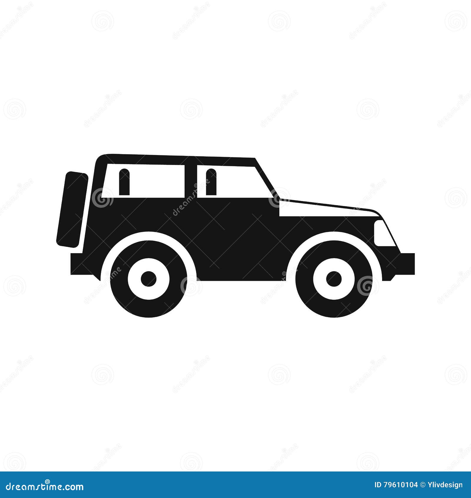 Jeep Icon Vector | CartoonDealer.com #107159041