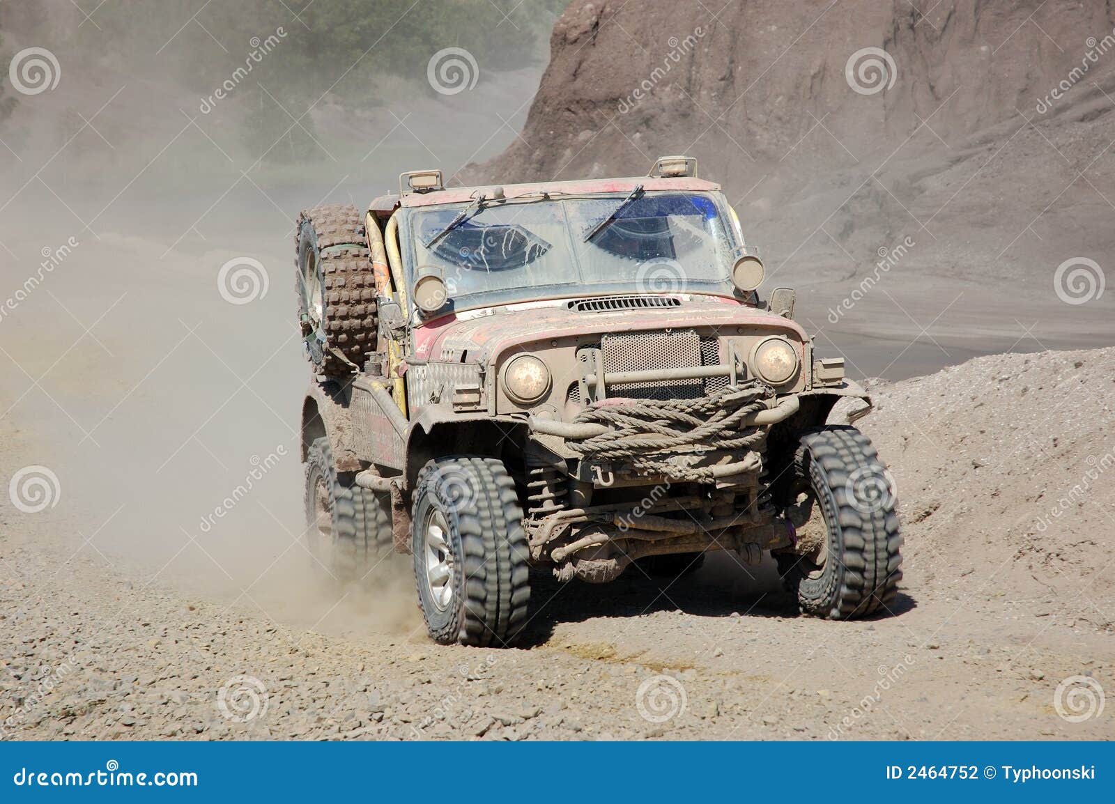 Jeep Offroad Race stock photo. Image of moving, motion - 2464752