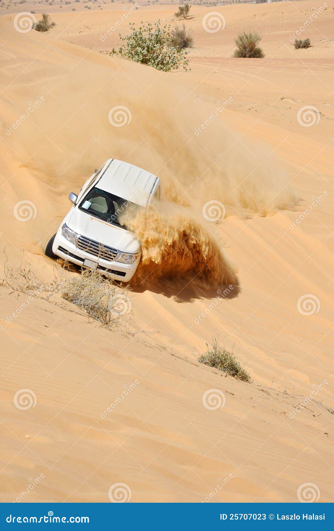 Jeep Tour in the Desert in Dubai Stock Image - Image of land, sand ...
