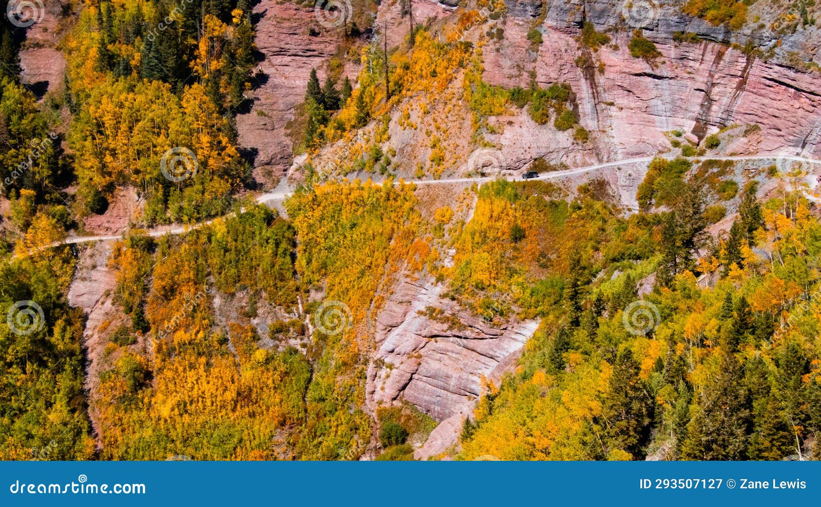 A Jeep Traverses Colorado S Imogene Pass Near Telluride Stock Image Image Of Telluride