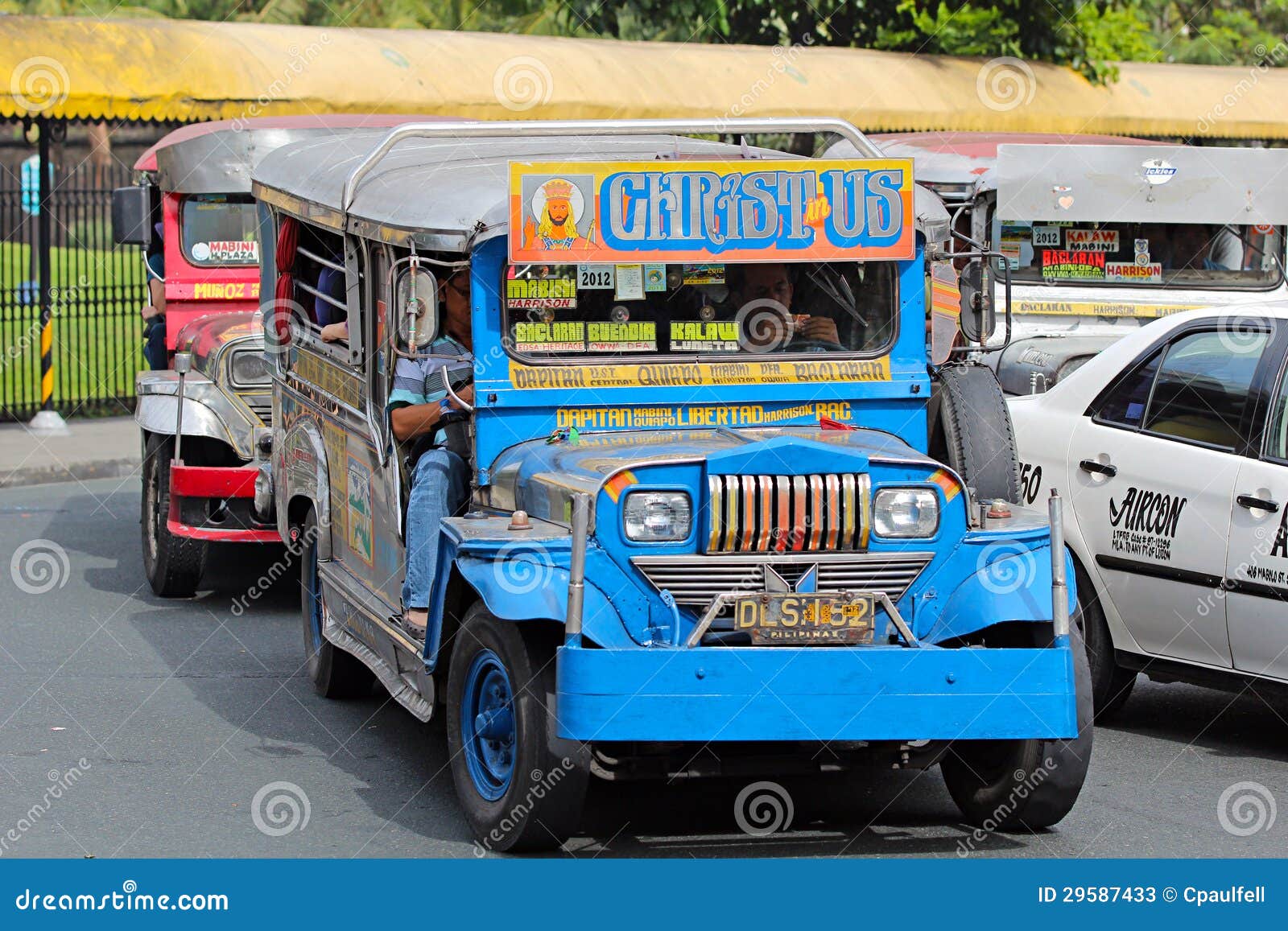 Jeepney editorial stock photo. Image of tower, automotive - 29587433