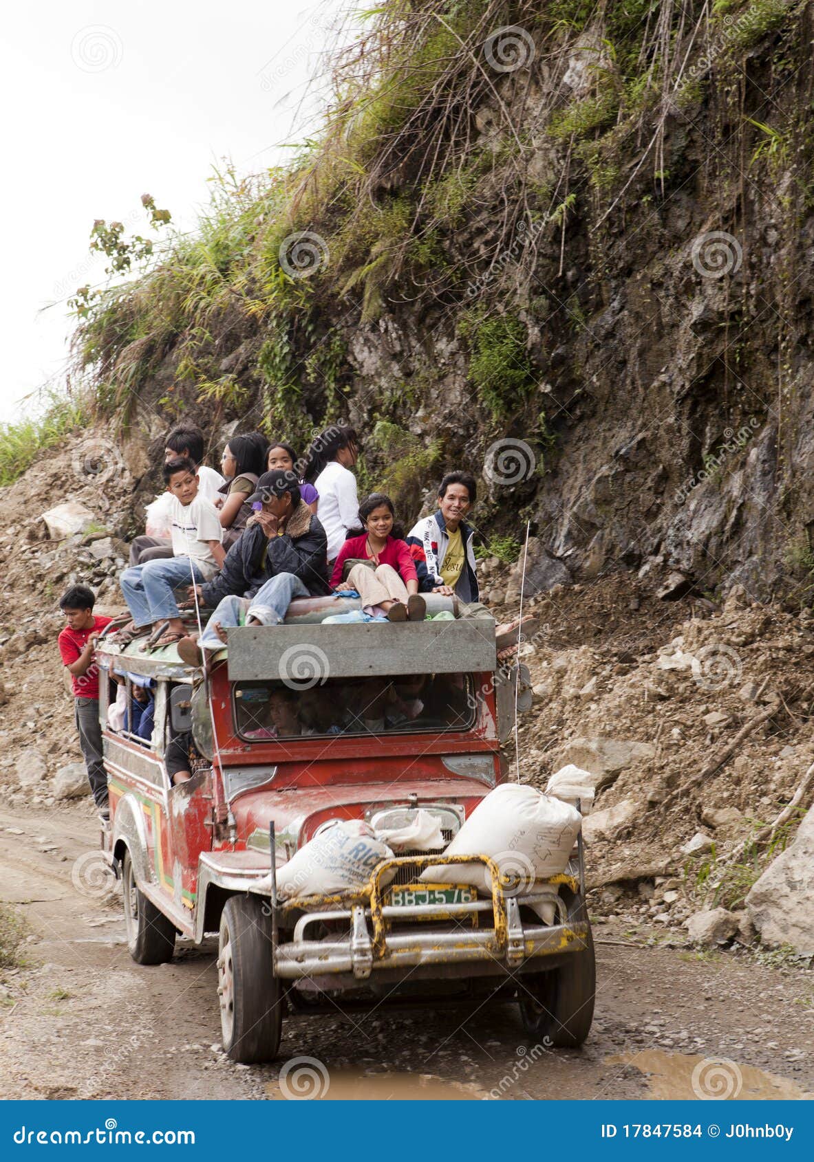 Jeepney surfing editorial stock image. Image of dust - 17847584