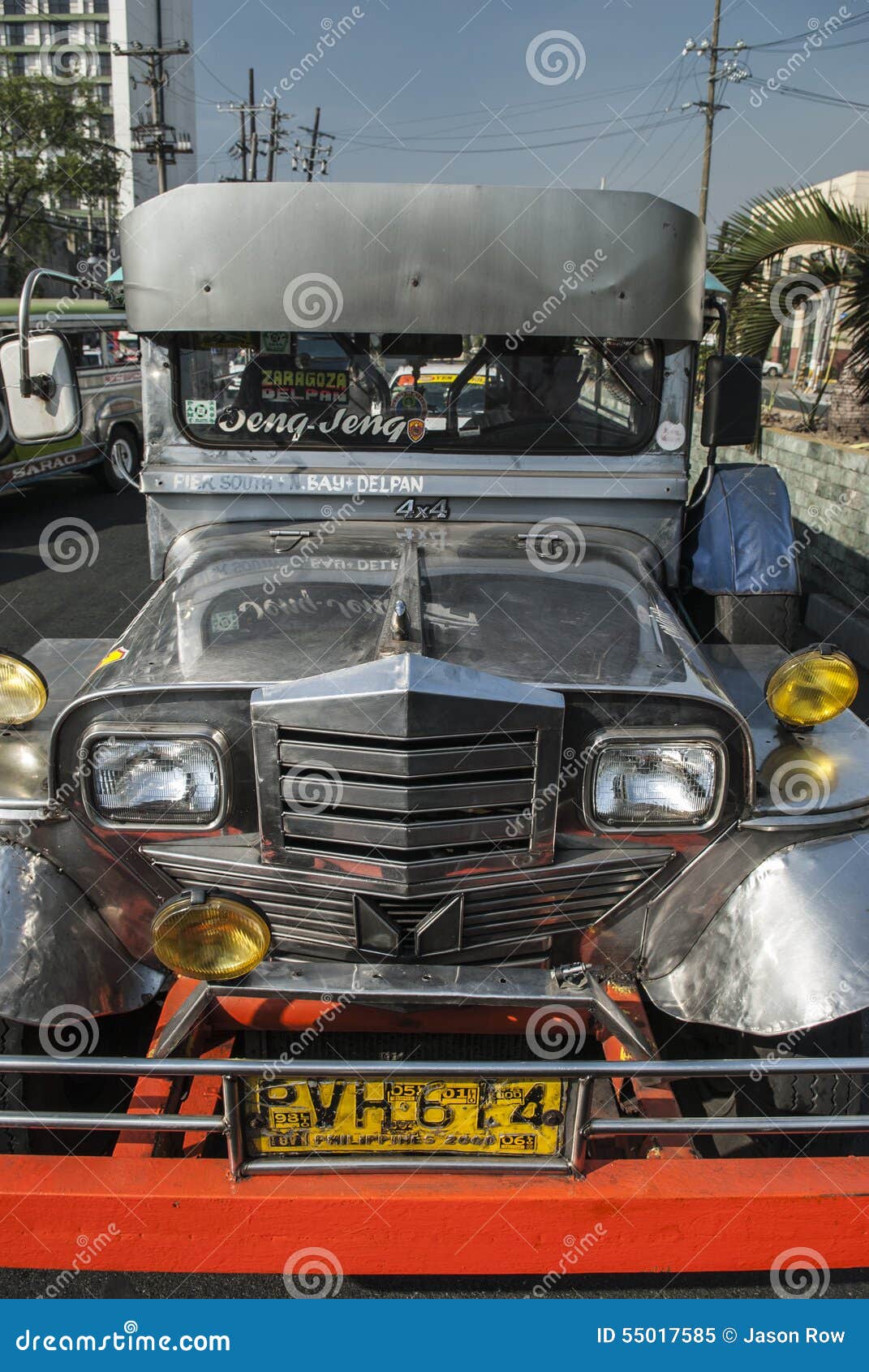 Jeepneys Filipino Inexpensive Bus Service. Philippines Editorial Image ...