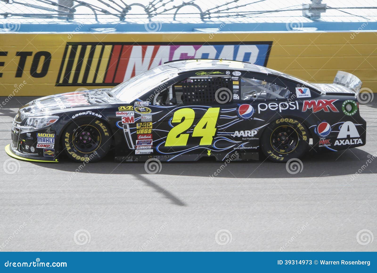 Jeff Gordon Car Side View