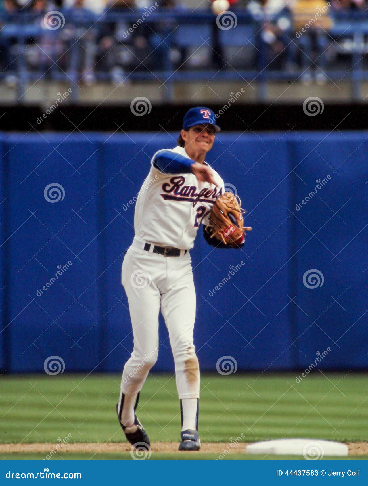 Jeff Kunkel, Texas Rangers editorial stock photo. Image of baseball ...