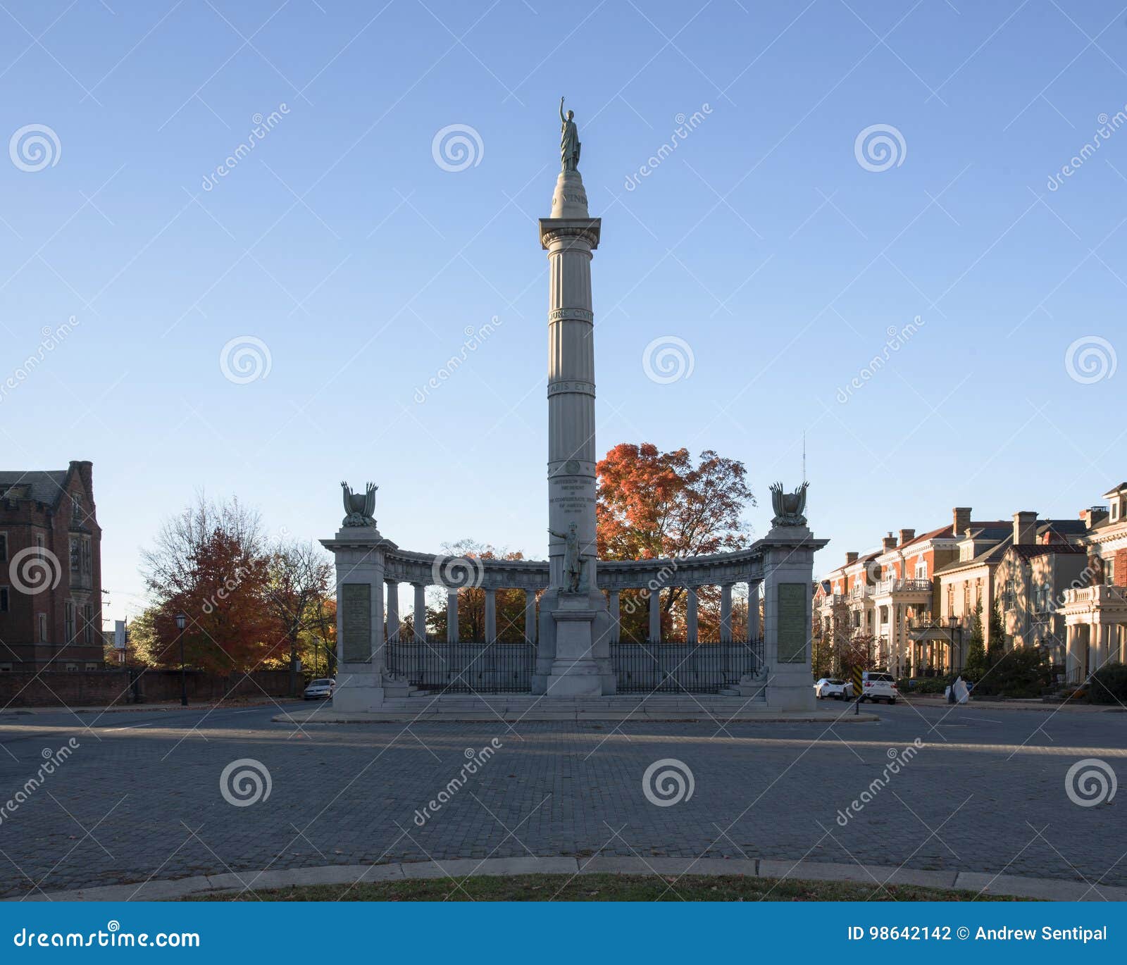 Jefferson Davis Statue stock photo. Image of america - 98642142