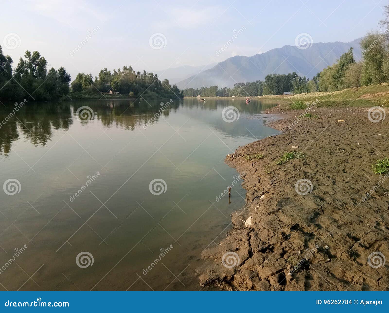 Jehlum River - Kashmir Valley Stock Photo - Image of jehlum, valley ...