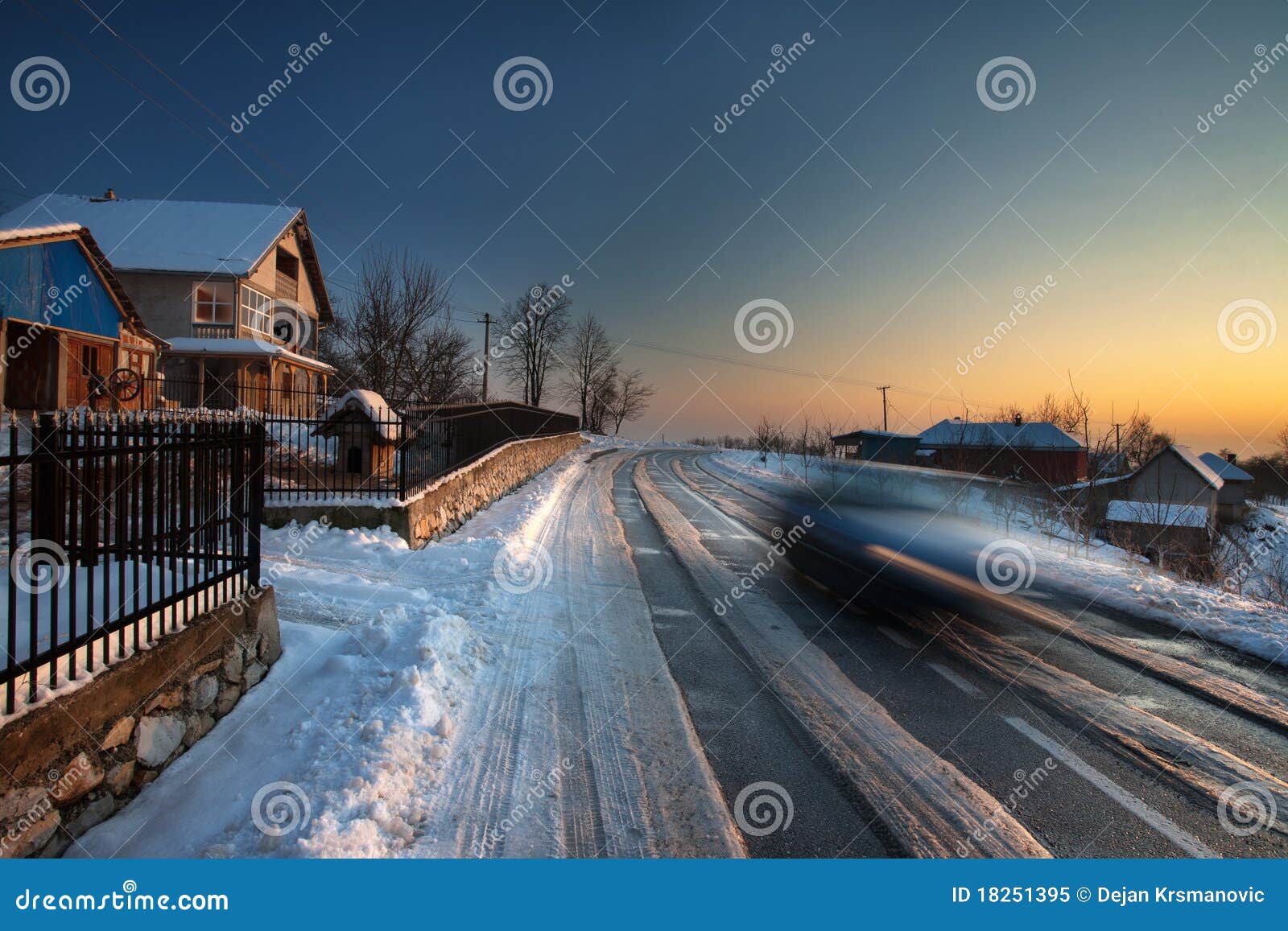 The Jelica Mountain stock image. Image of scenic, orange - 18251395