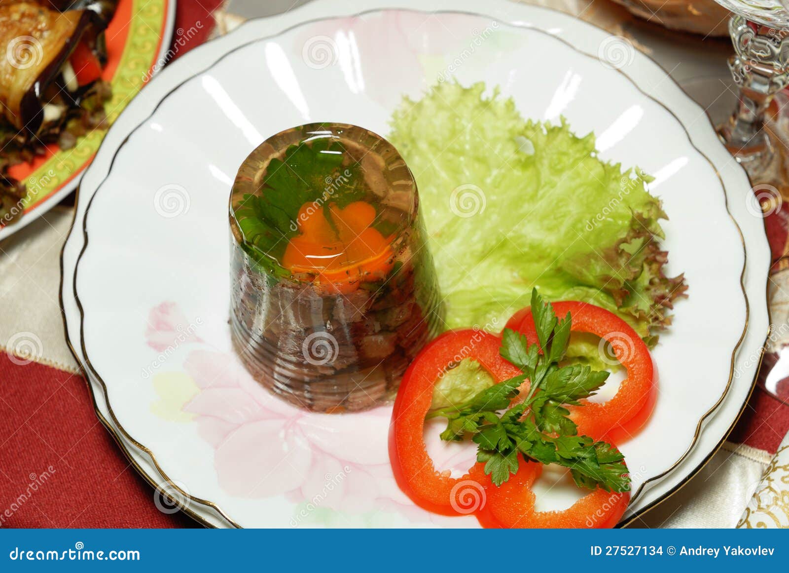 Jellied beef tongue stock photo. Image of closeup, beef - 27527134