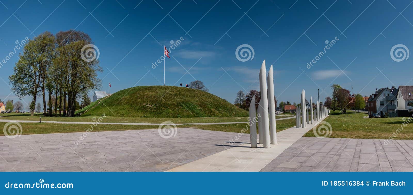 Jelling National Monuments Mounds in Jelling, Denmark Editorial Stock ...