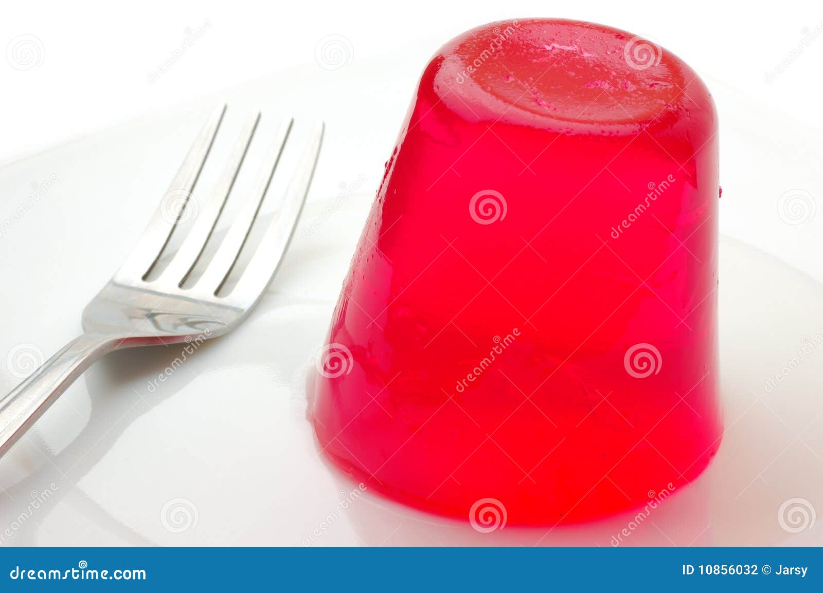 Jelly stock photo. Image of jelly, dessert, gelatin, fork - 10856032