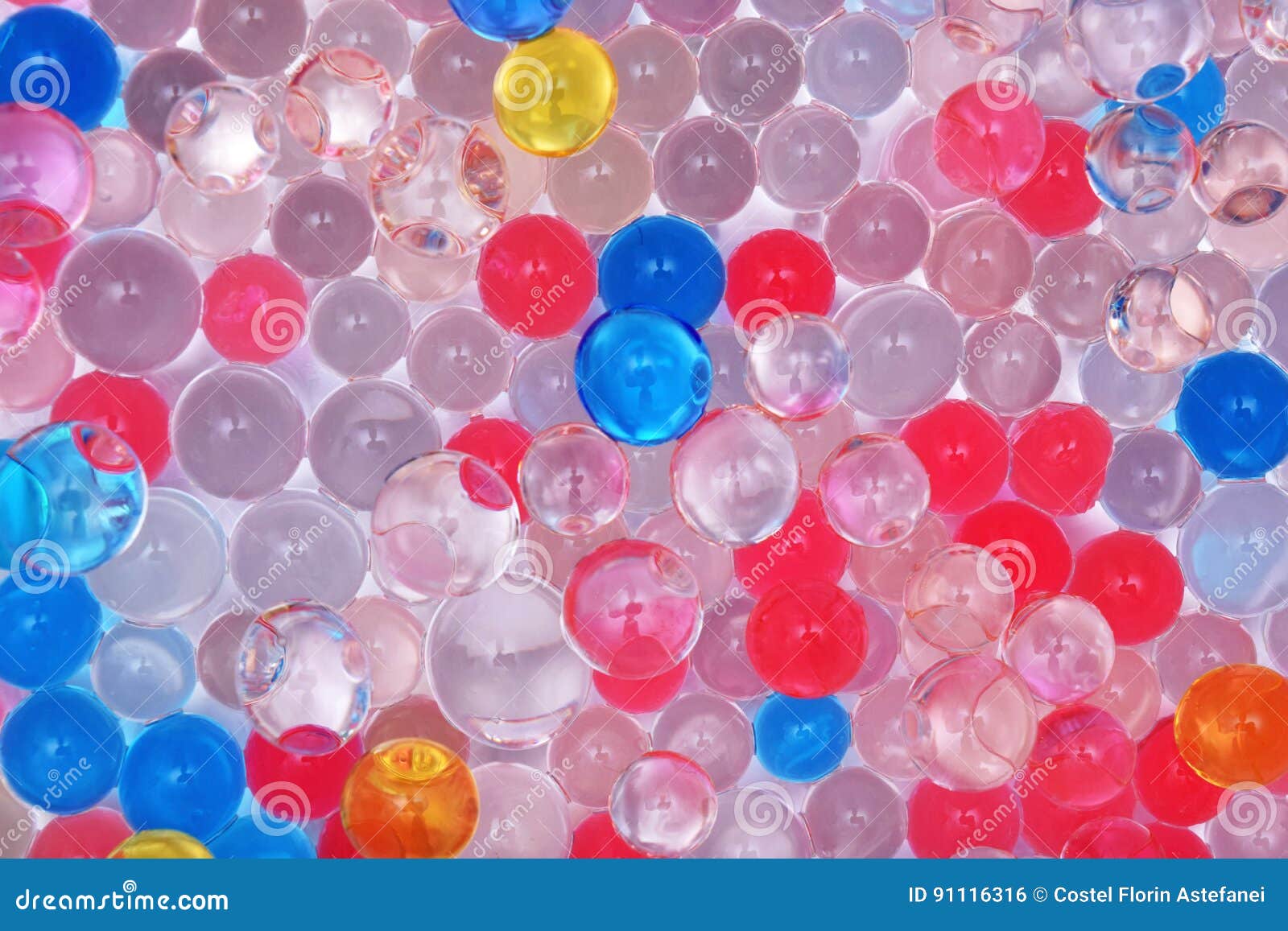 Jelly balls texture stock photo. Image of chemical, colorful - 91116316