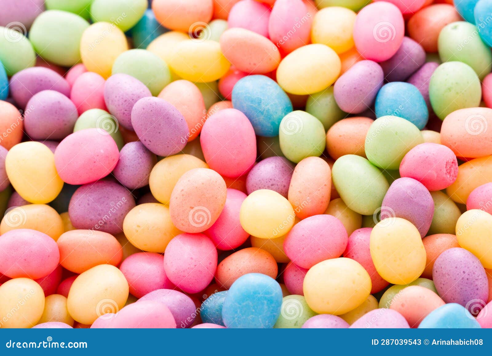 Jelly beans stock image. Image of white, sweets, small - 287039543